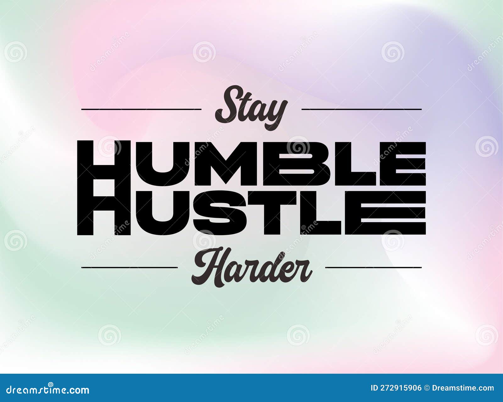 HUSTLE Text for Print and Tshirt Design Quote Typography Template ...