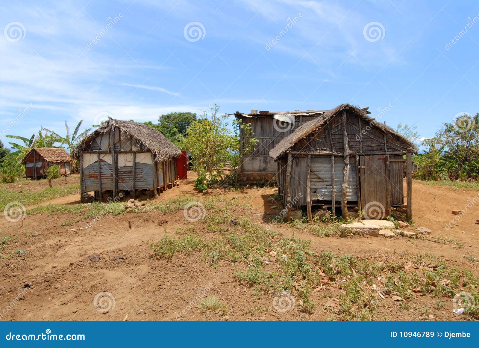 Hut stock image. Image of third, straw, house, poor, poverty - 10946789