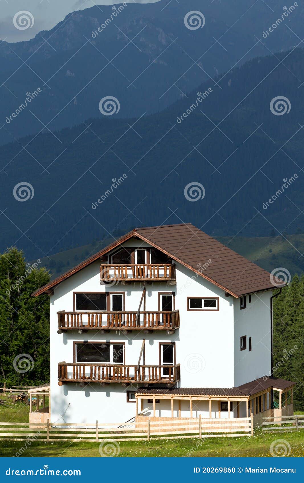 Hut stock photo. Image of travel, terrain, range, rural - 20269860