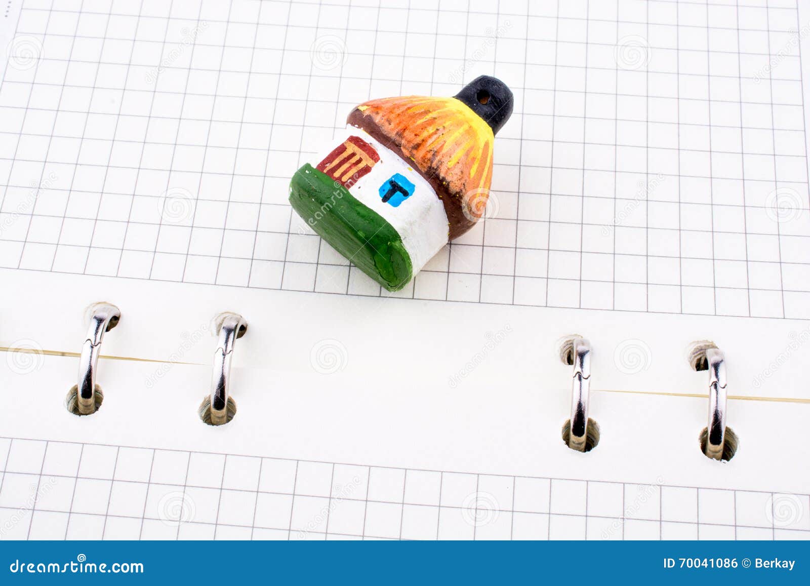 Hut on notebook stock photo. Image of business, accomodation - 70041086