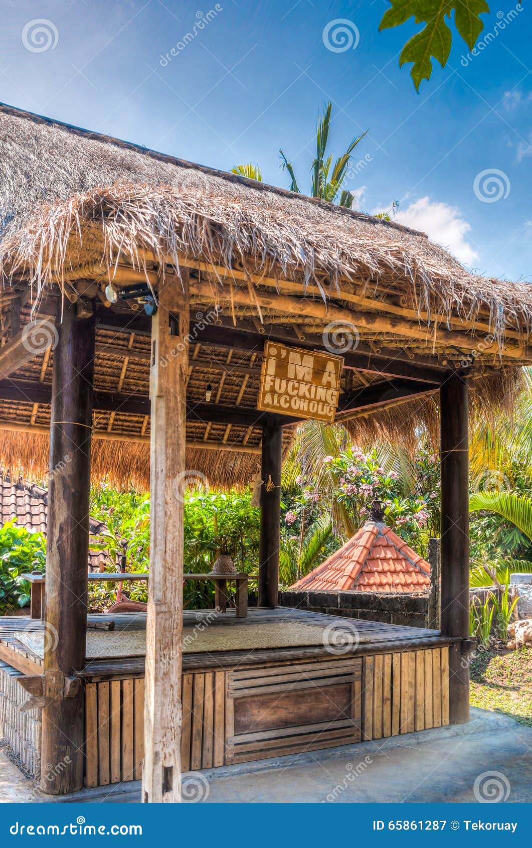 A Hut in Resort and Spa in Ubud, Bali Stock Image - Image of lifestyles ...