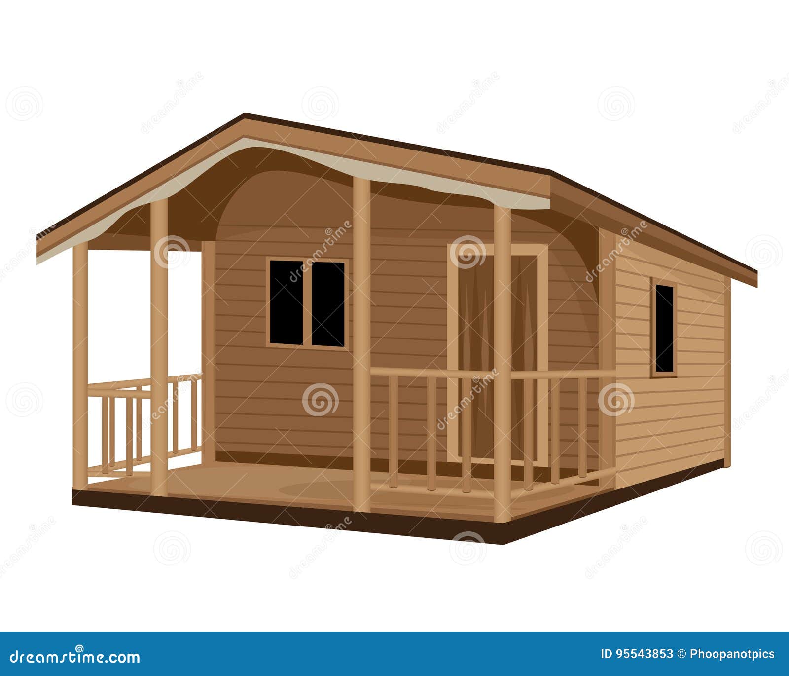 Hut vector design stock vector. Illustration of straw - 95543853