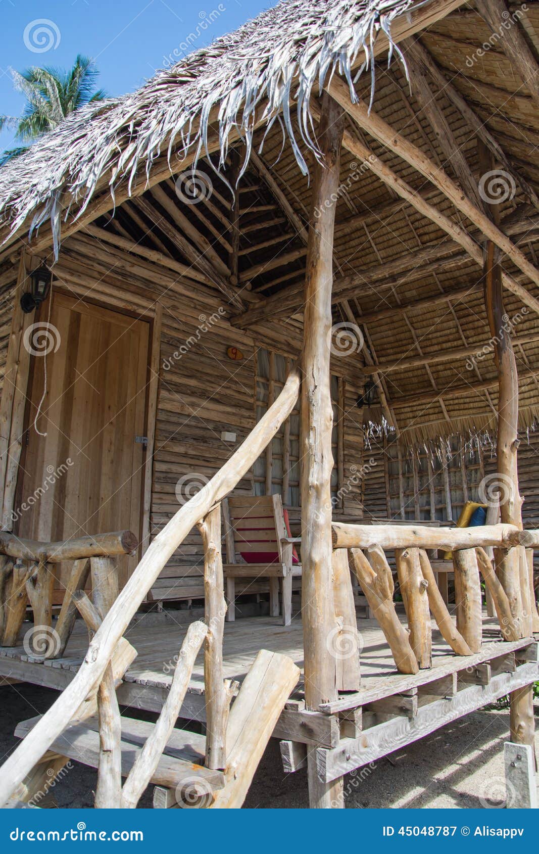Huts resort stock image. Image of building, climate, homes - 45048787
