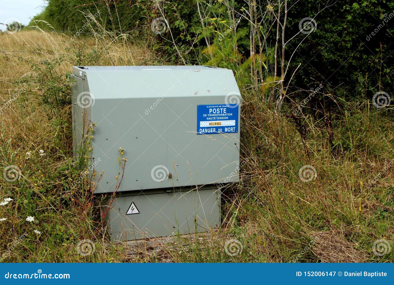 HV transformer stock image. Image of supplying, hamletntransformer ...