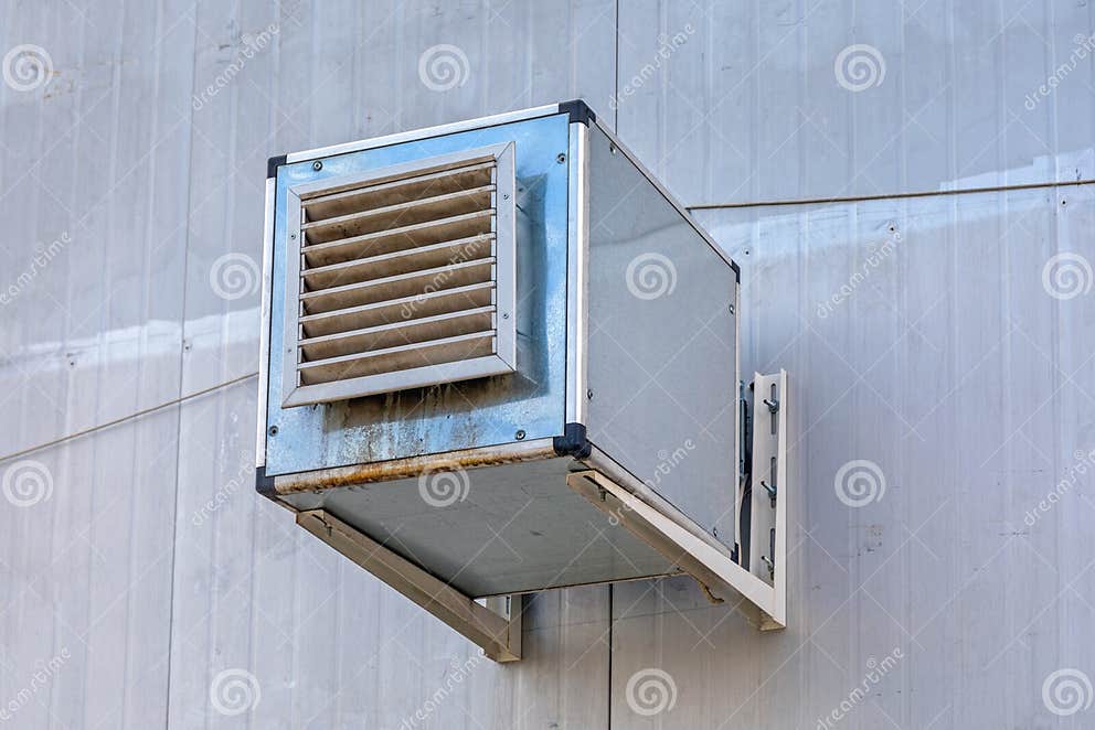 Hvac Box External stock image. Image of cooling, vents - 201185003