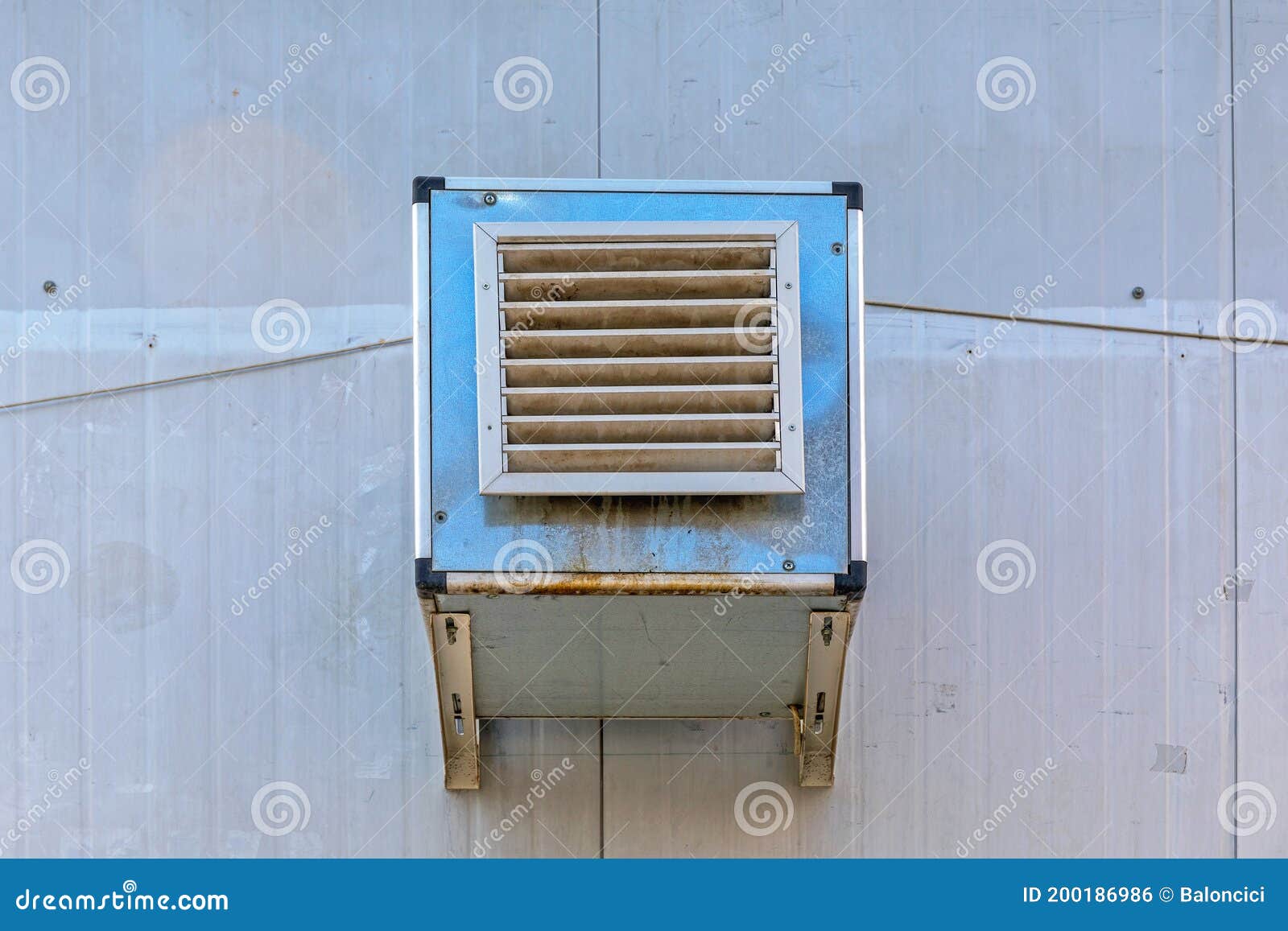 Hvac Box stock photo. Image of cooling, vents, hvac - 200186986