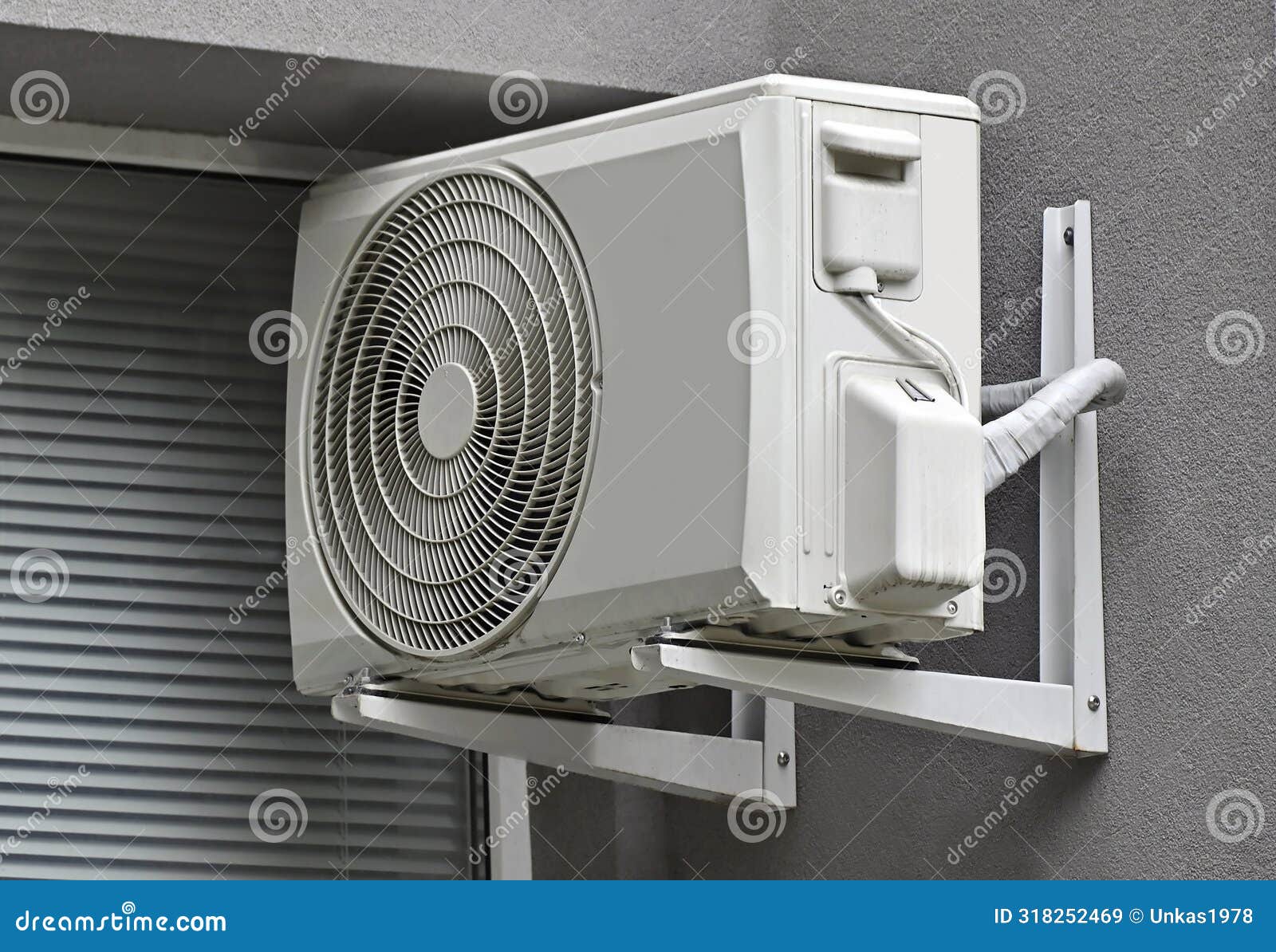 HVAC external unit stock image. Image of cooling, equipment - 318252469