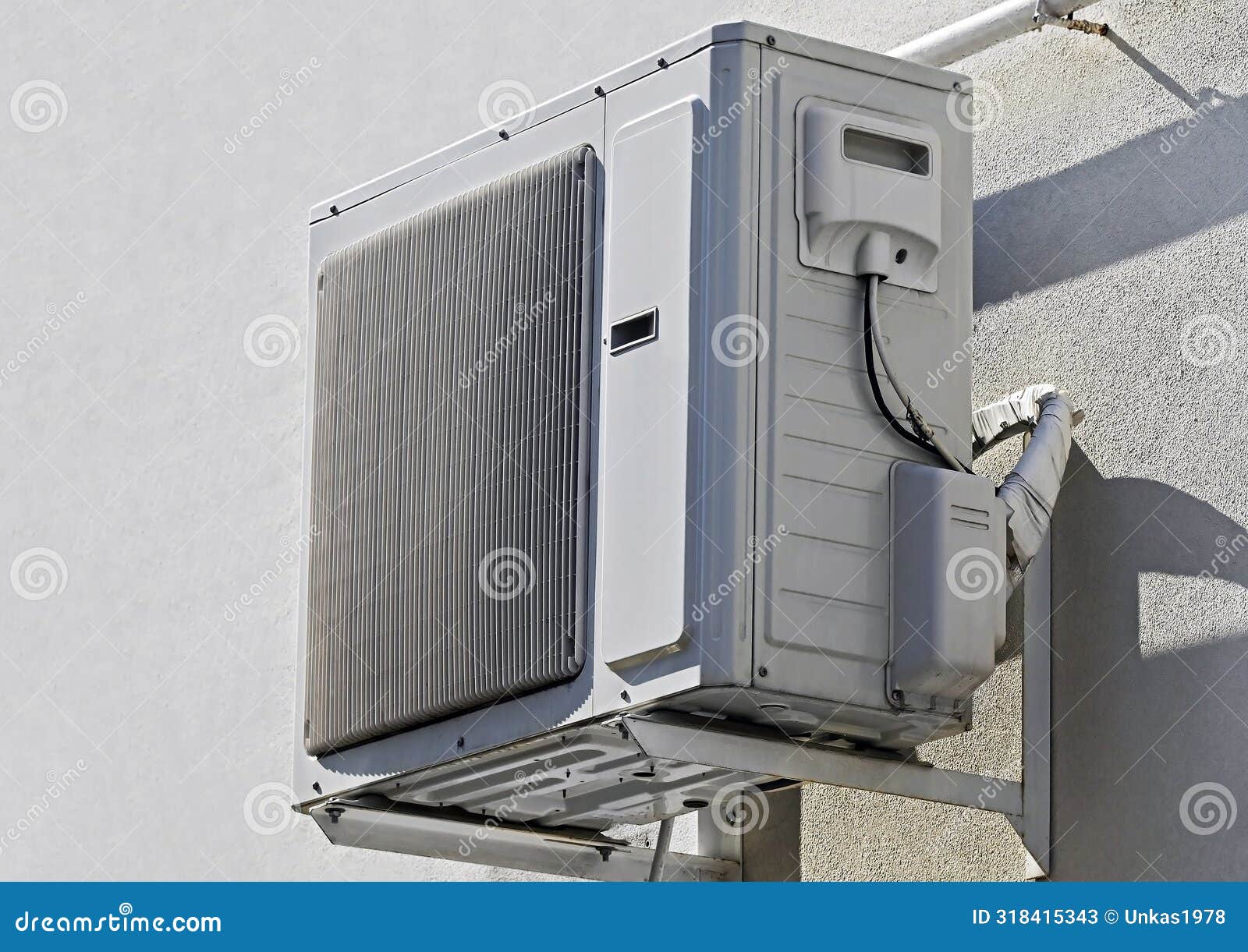HVAC external unit stock image. Image of business, hvac - 318415343