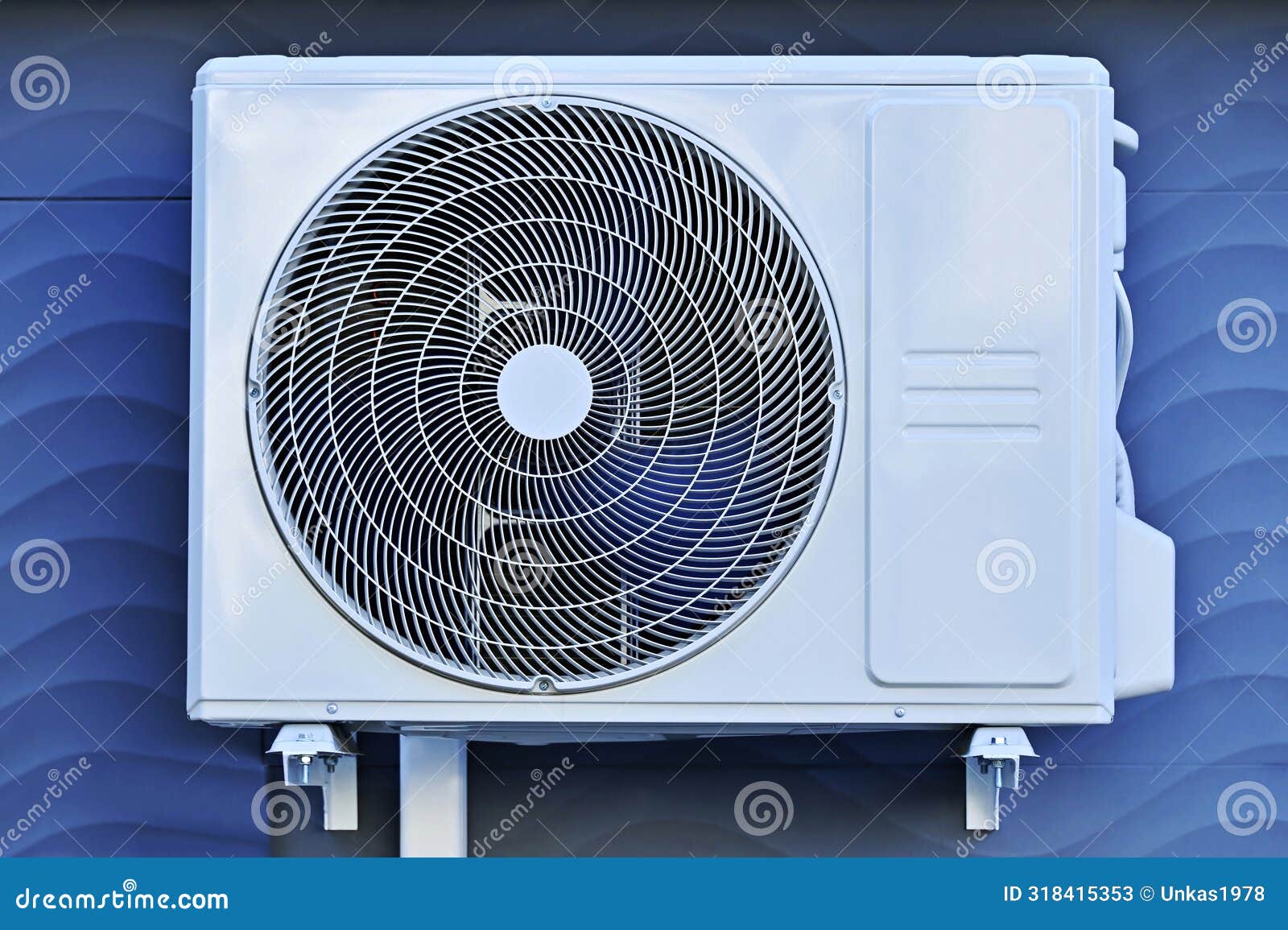 HVAC external unit stock image. Image of conditioner - 318415353