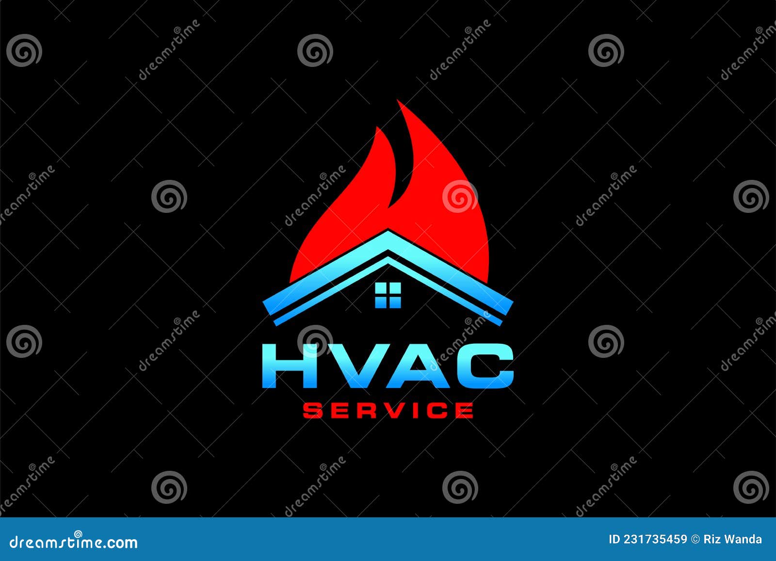 HVAC Icons. Heating, Ventilating and Air Conditioning Symbols Stock ...