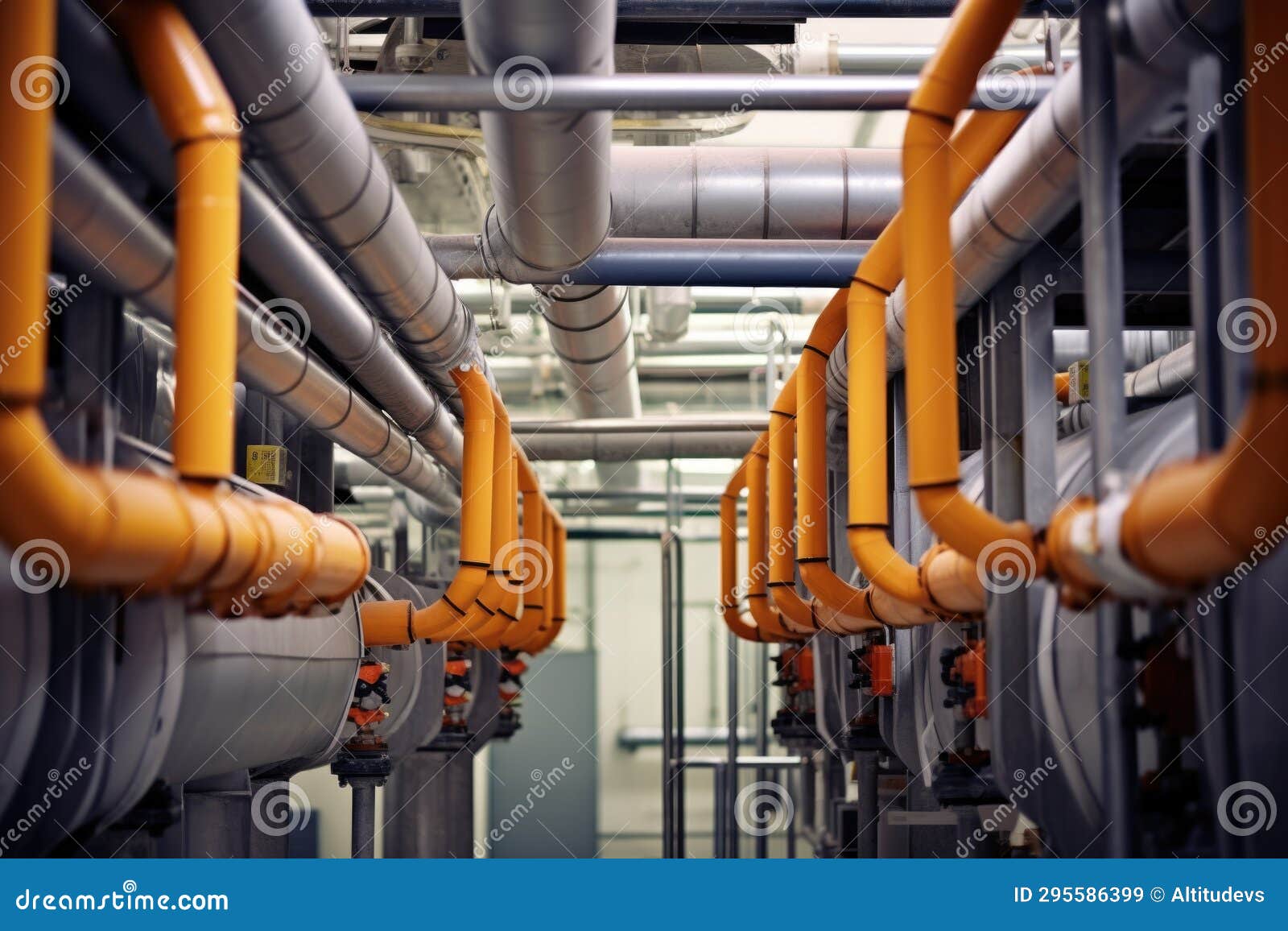 Generative AI Hvac Engineer Install Heat Recovery Ventilation System ...