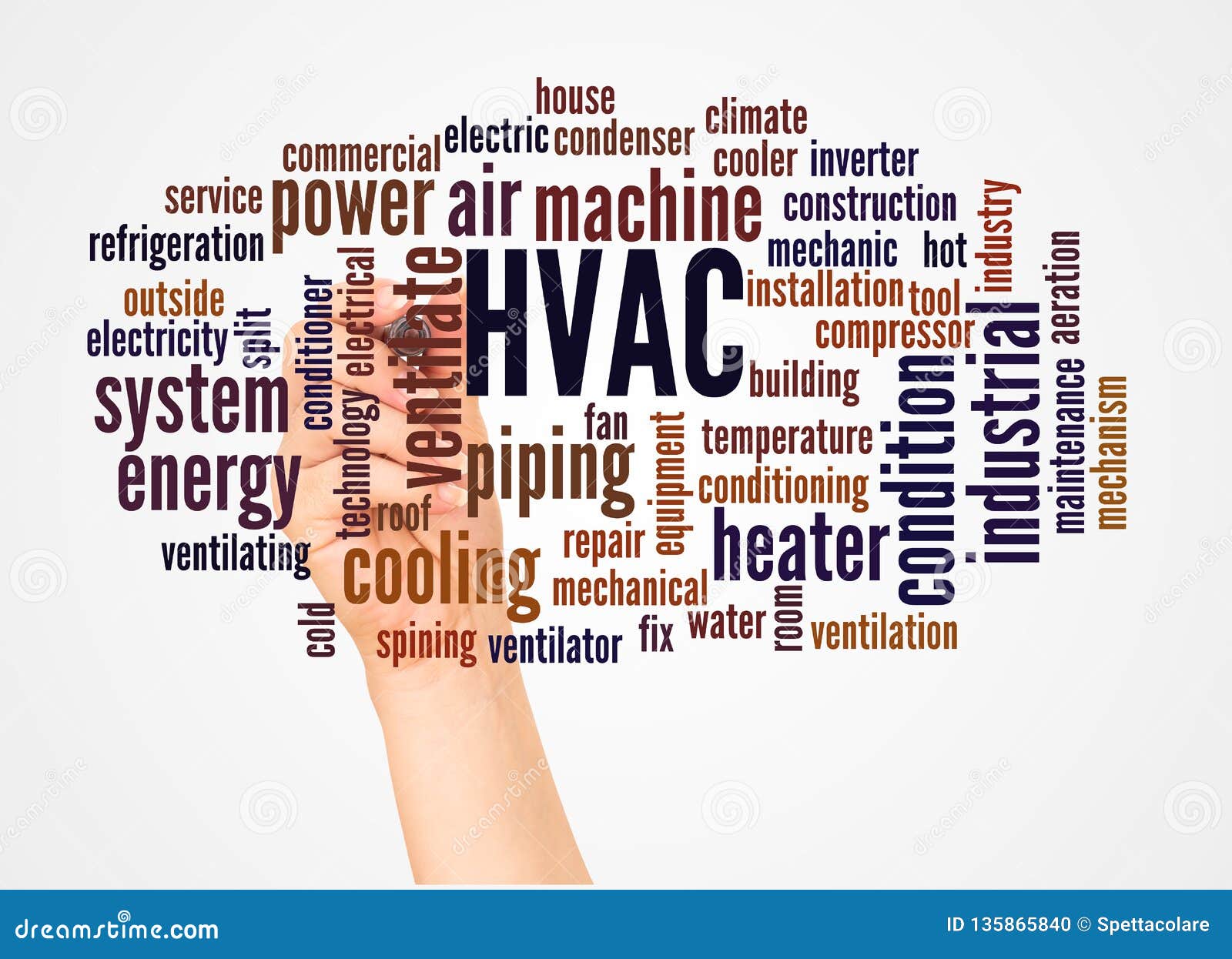Hvac White Silhouette Icons Vector Set | CartoonDealer.com #121995598