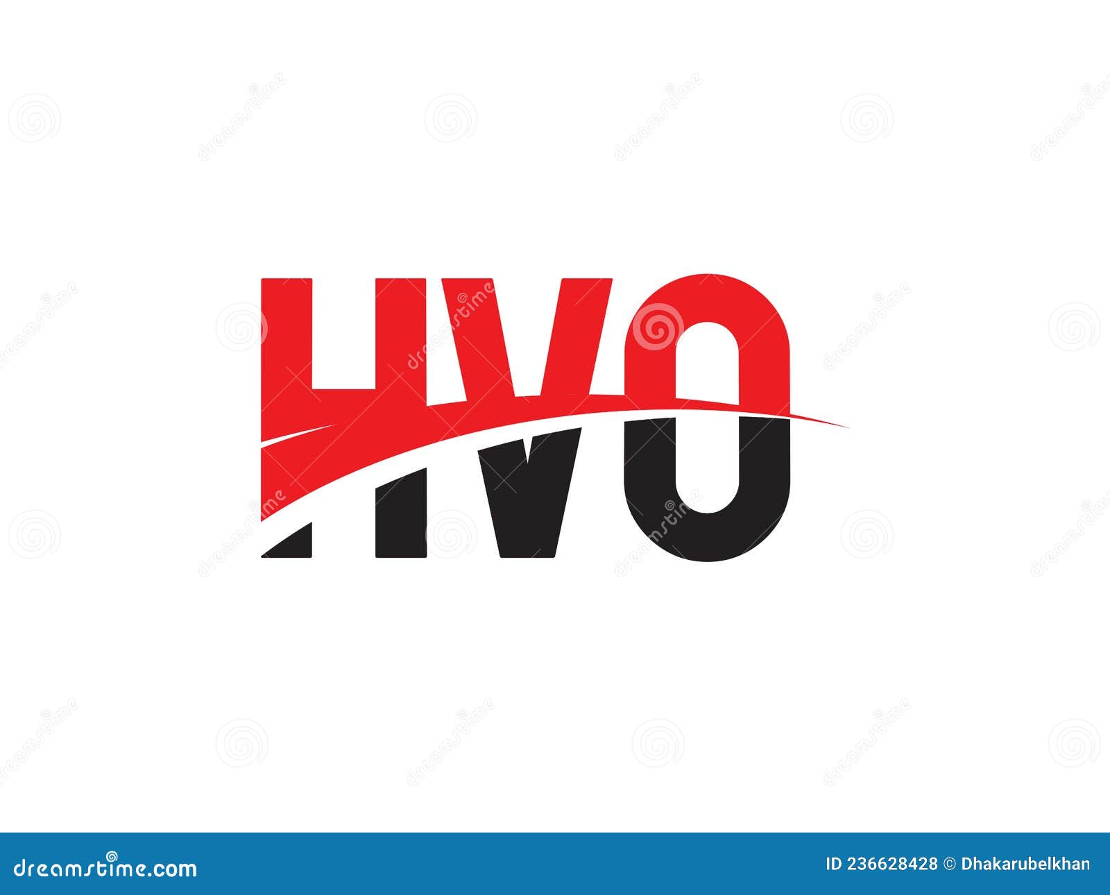 HVO Letter Initial Logo Design Vector Illustration Stock Vector ...
