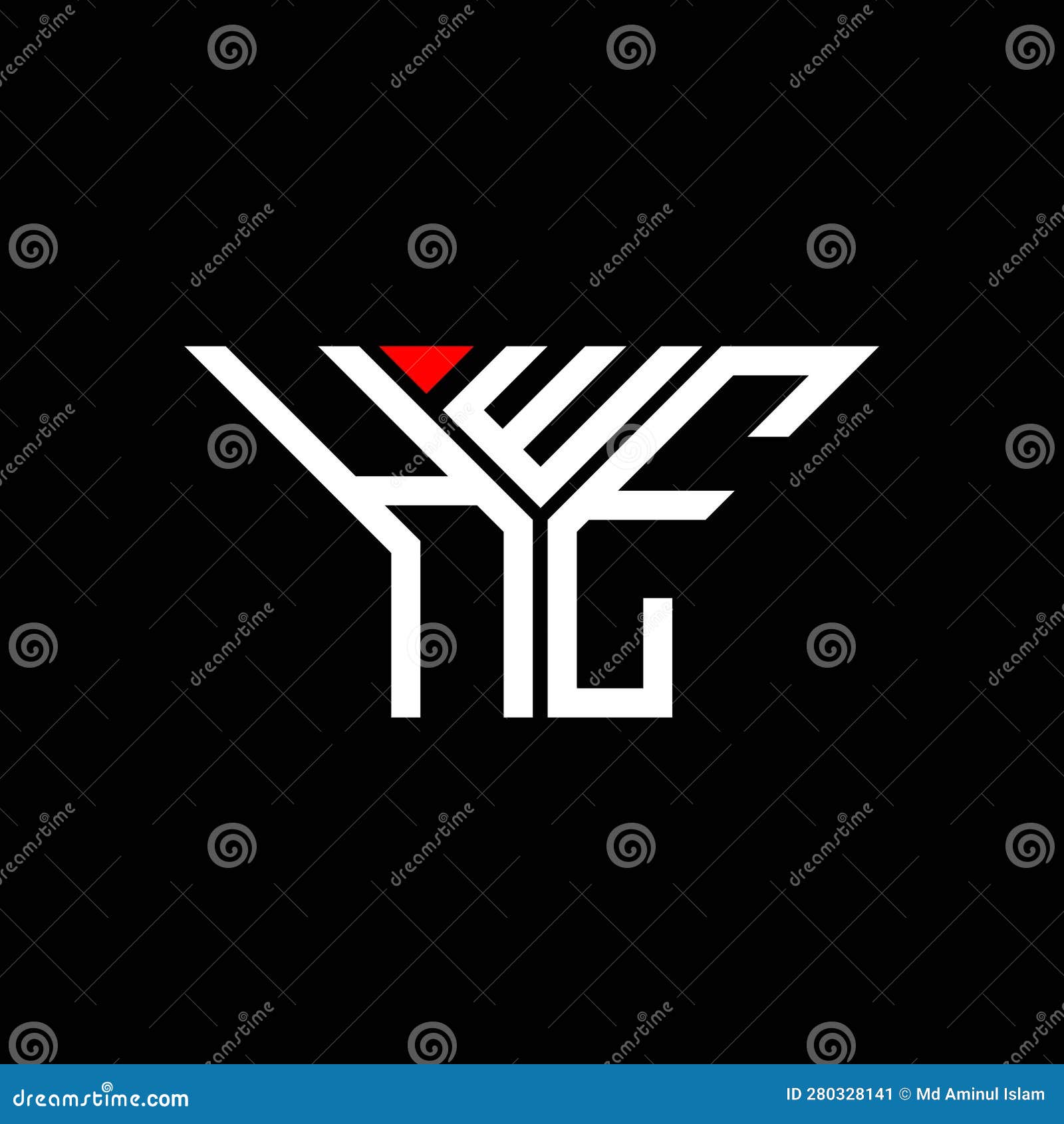 HWE Letter Logo Creative Design With Vector Graphic, HWE Simple And ...