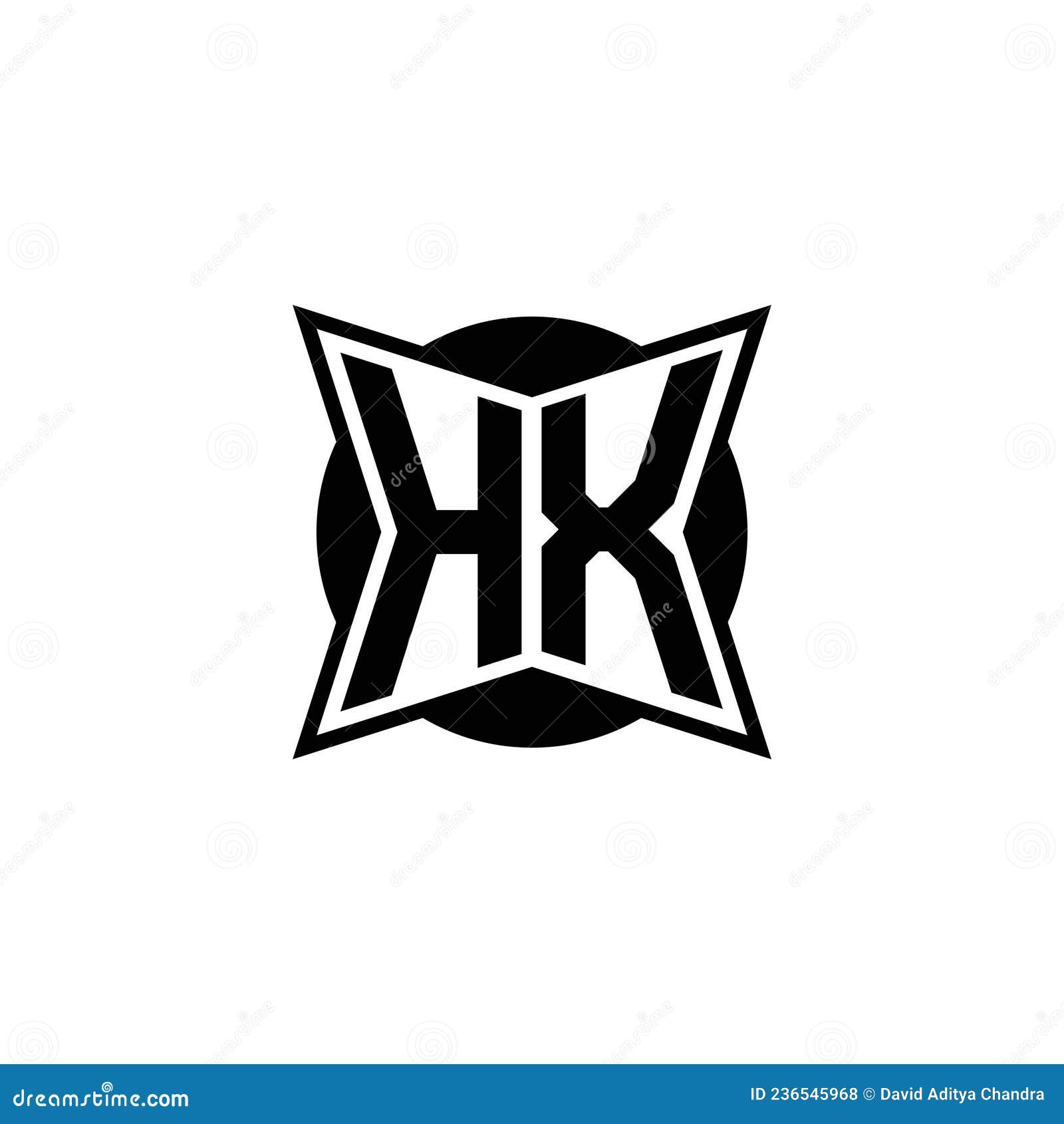 HX Logo Monogram Geometric Modern Design Stock Vector - Illustration of ...