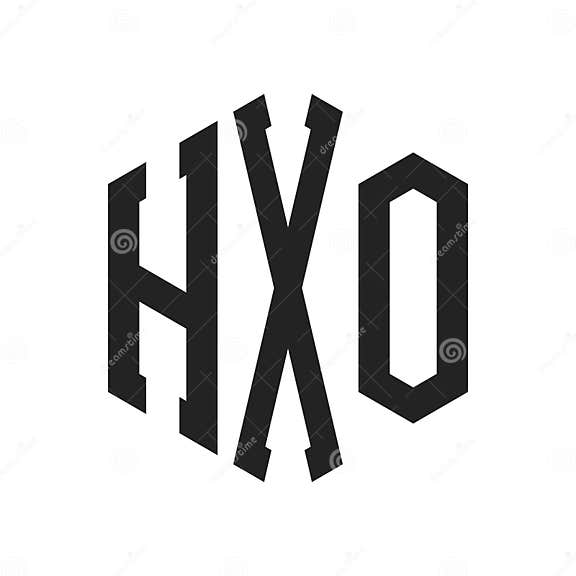 HXO Logo Design. Initial Letter HXO Monogram Logo Using Hexagon Shape ...