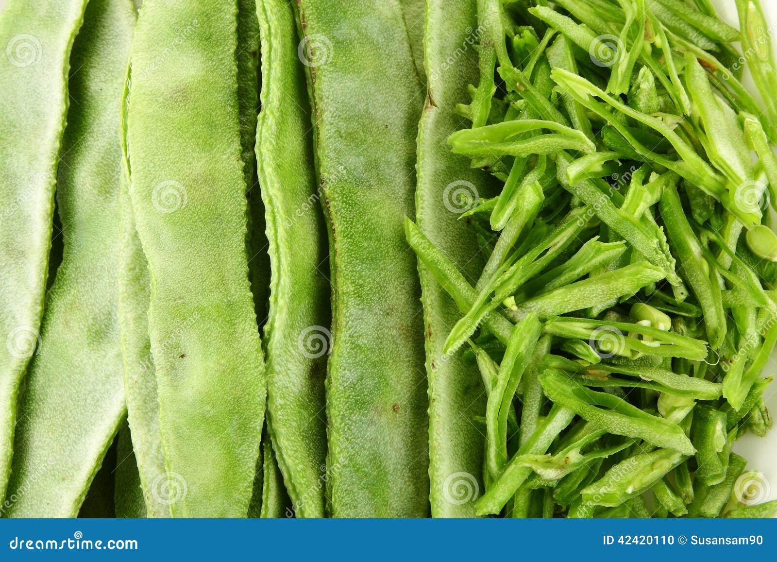 Hyacinth bean sliced stock photo. Image of bean, single - 42420110
