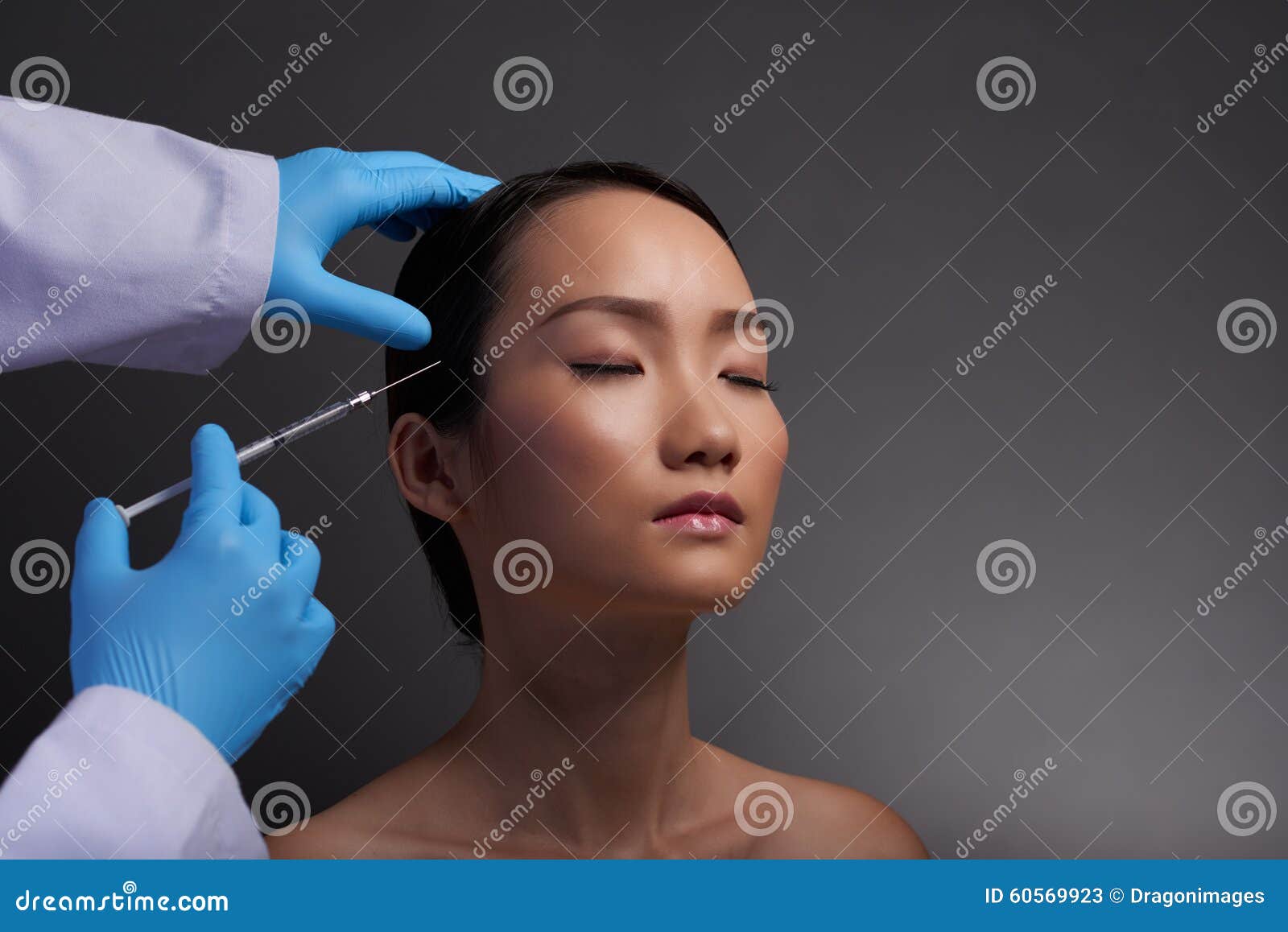 Hyaluronic acid injection stock image. Image of concept - 60569923