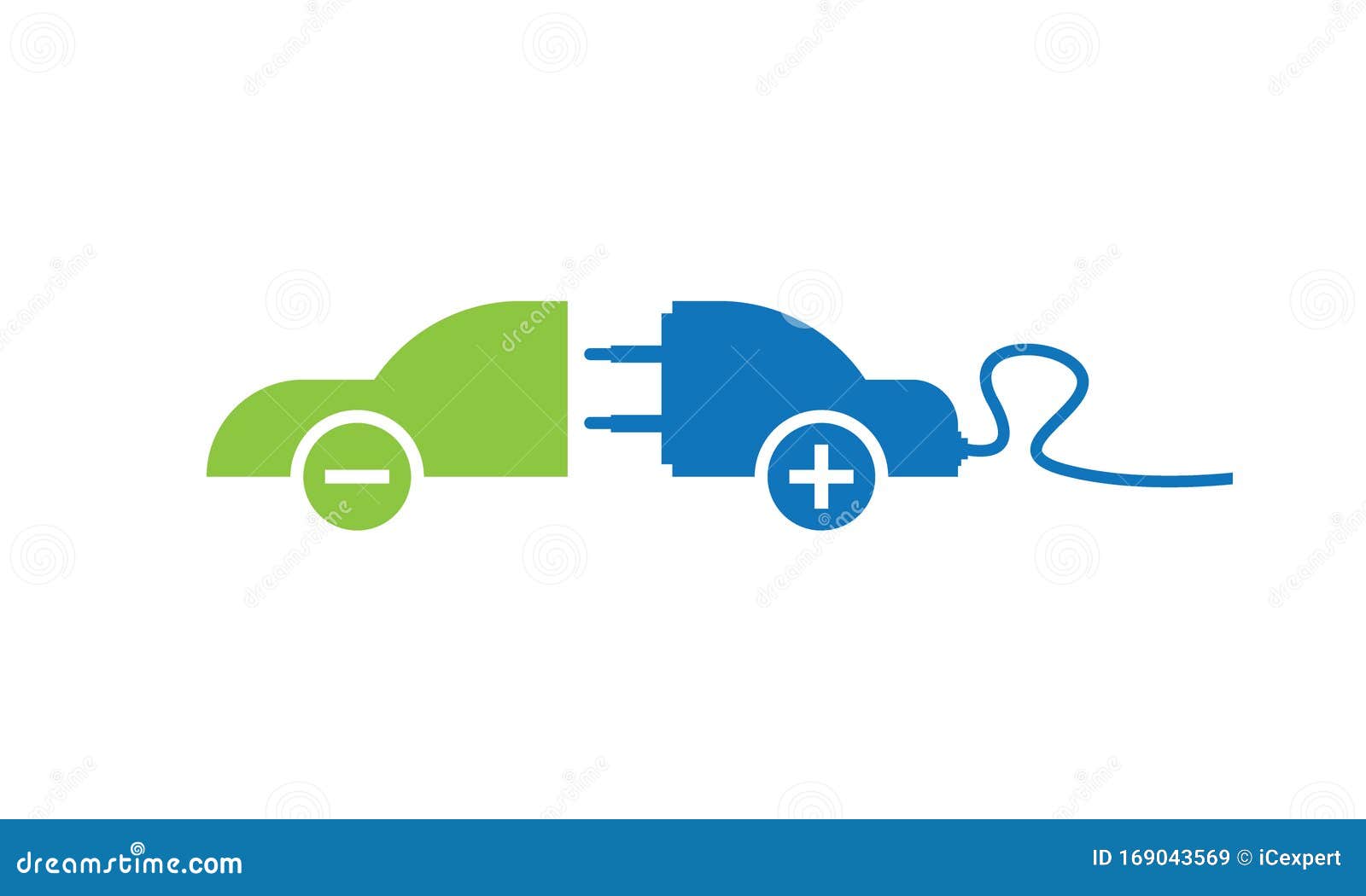 Hybrid car design stock vector. Illustration of auto - 169043569