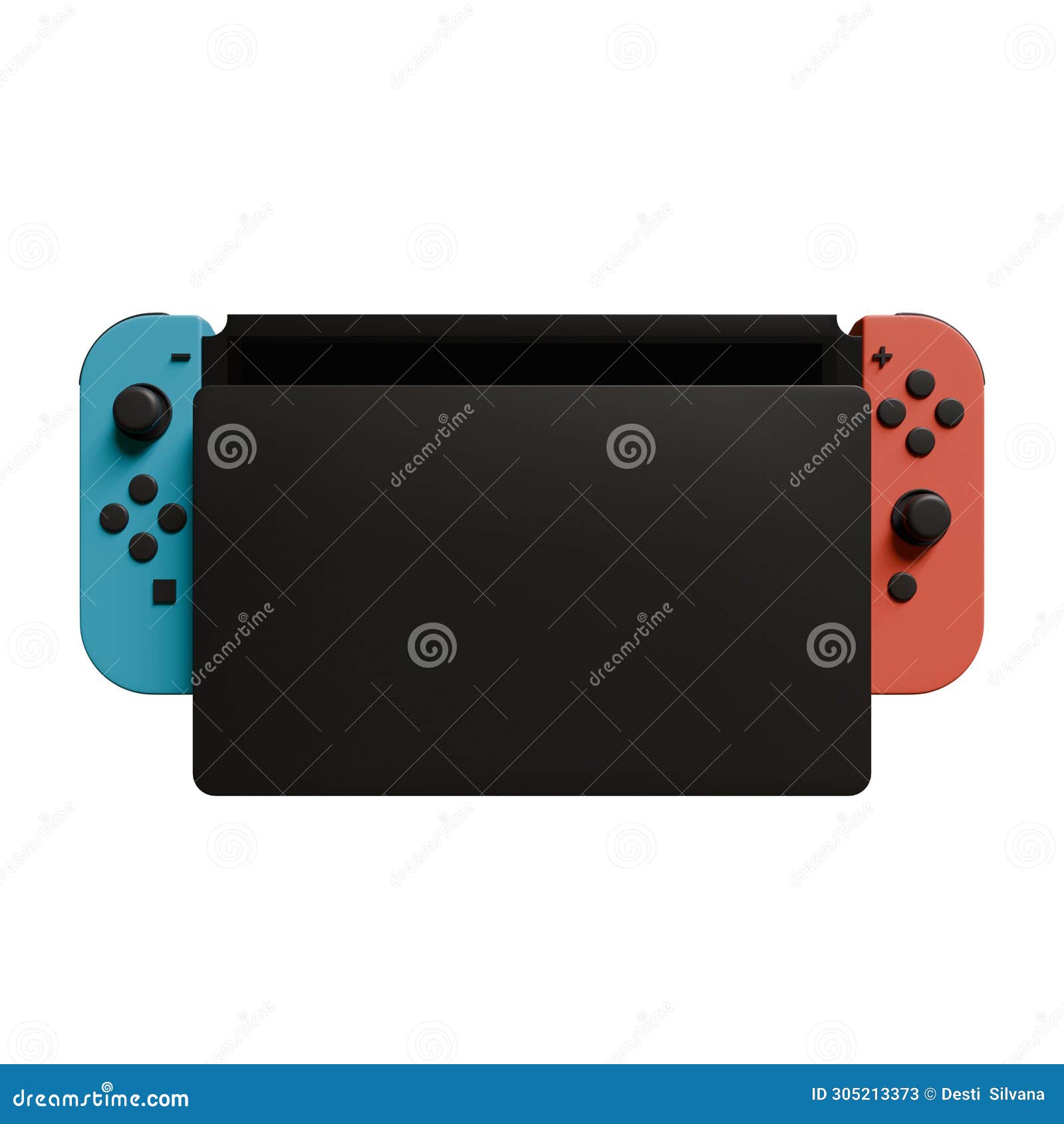 Hybrid Gaming Console stock illustration. Illustration of dimensional ...