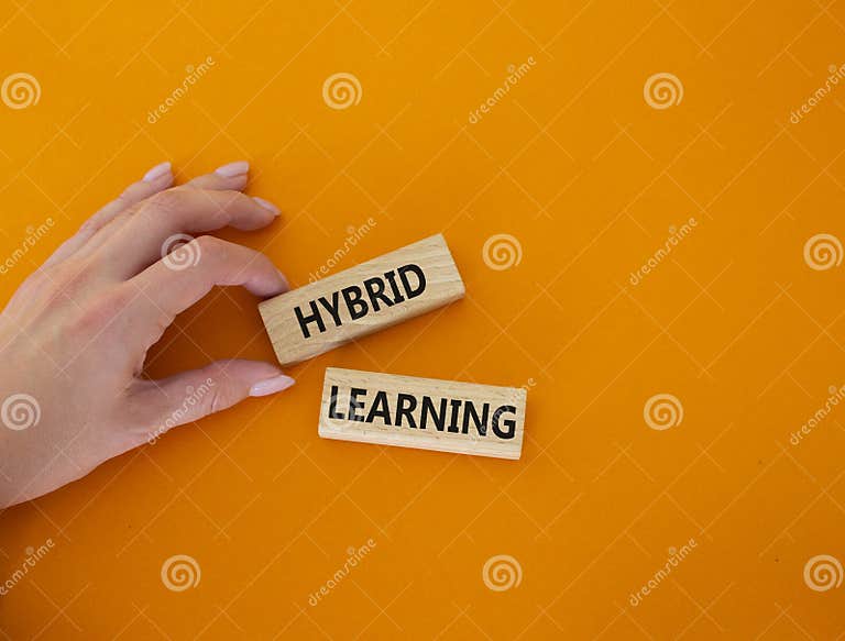 Hybrid Learning Symbol Concept Word Hybrid Learning On Wooden Blocks