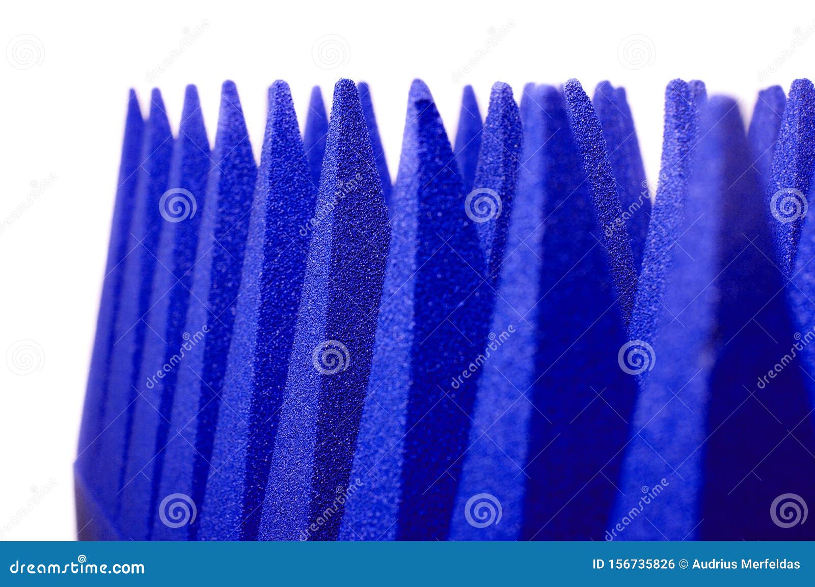 Hybrid Pyramidal RF Absorbers Close Up Stock Photo - Image of pyramidal ...