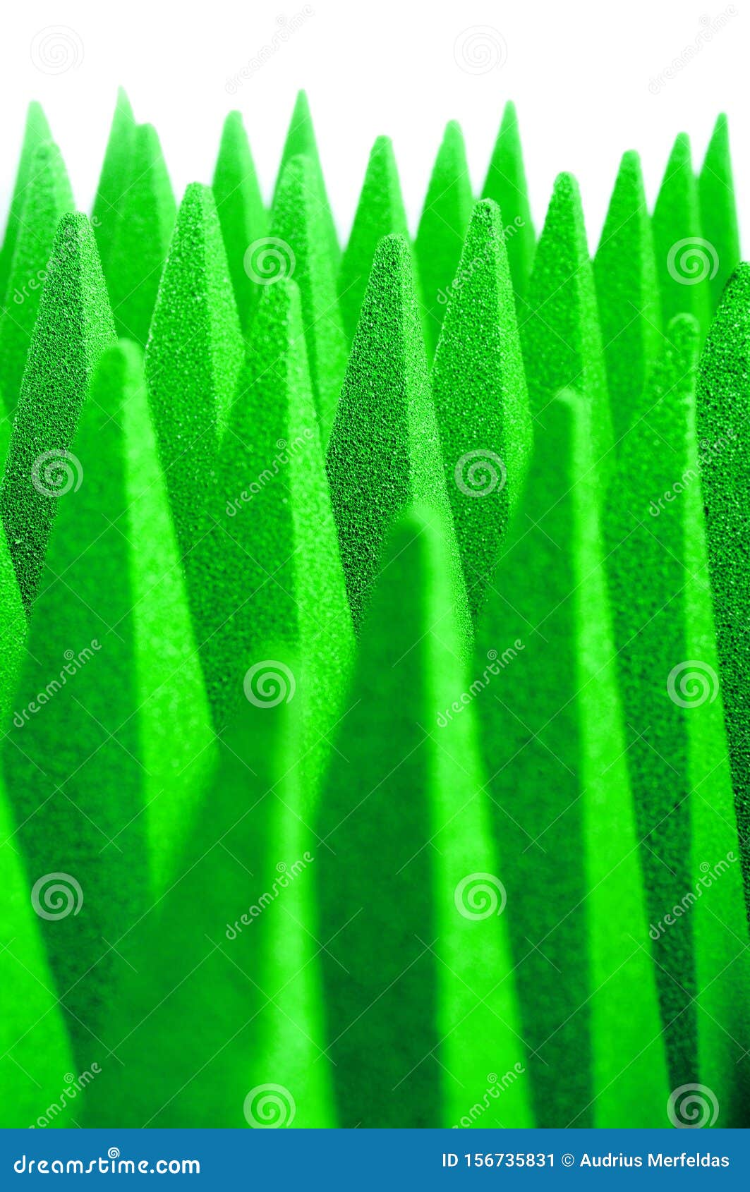 Hybrid Pyramidal RF Absorbers Close Up Stock Photography ...