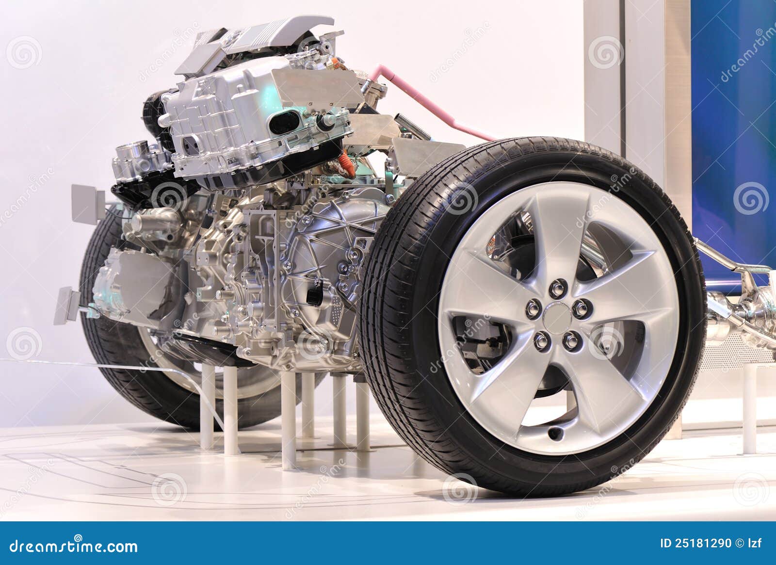 Hybrid synergy drive stock photo. Image of alternator - 25181290