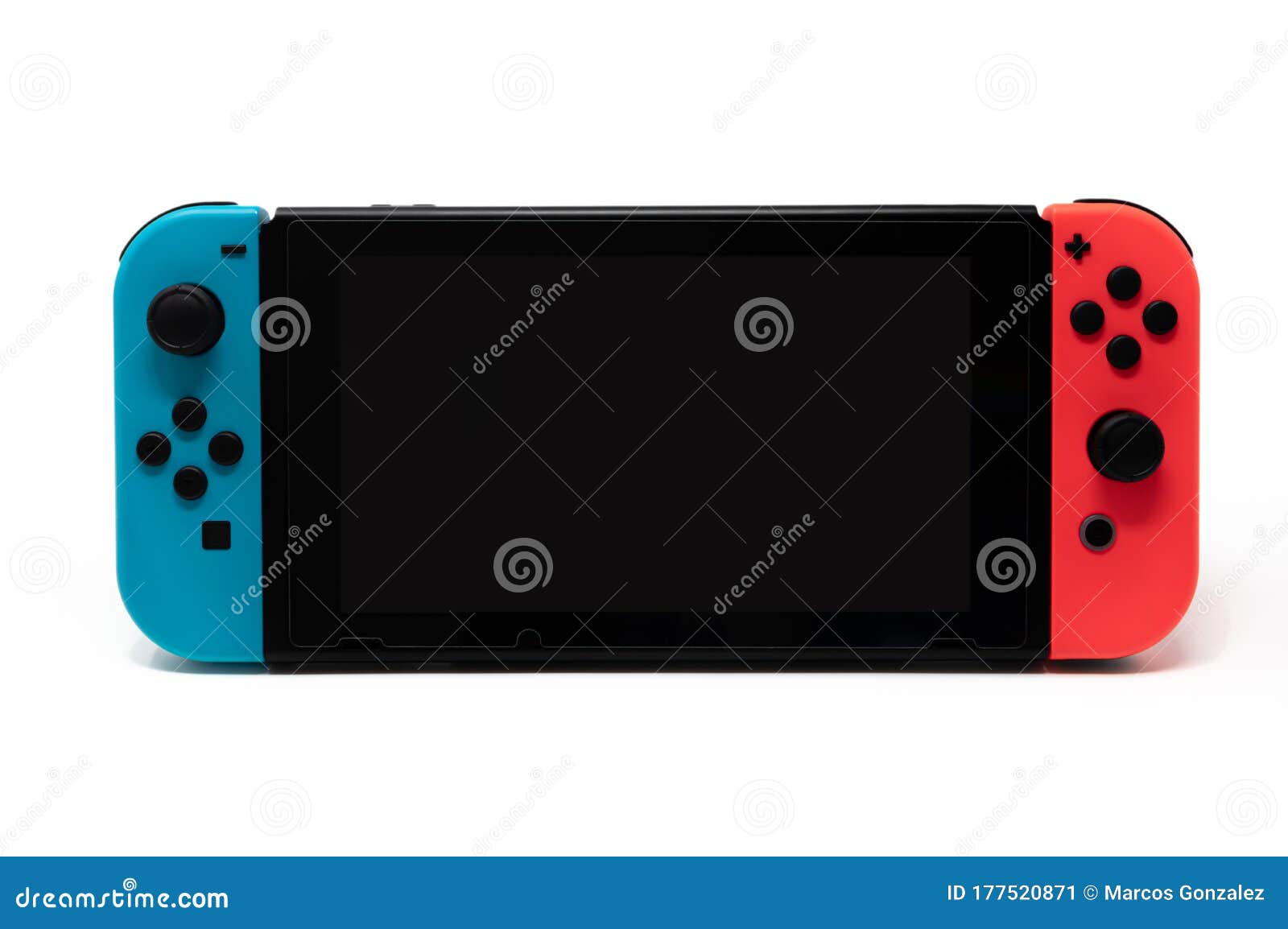 Hybrid Video Game Console with Switch Detachable Controllers on Both ...