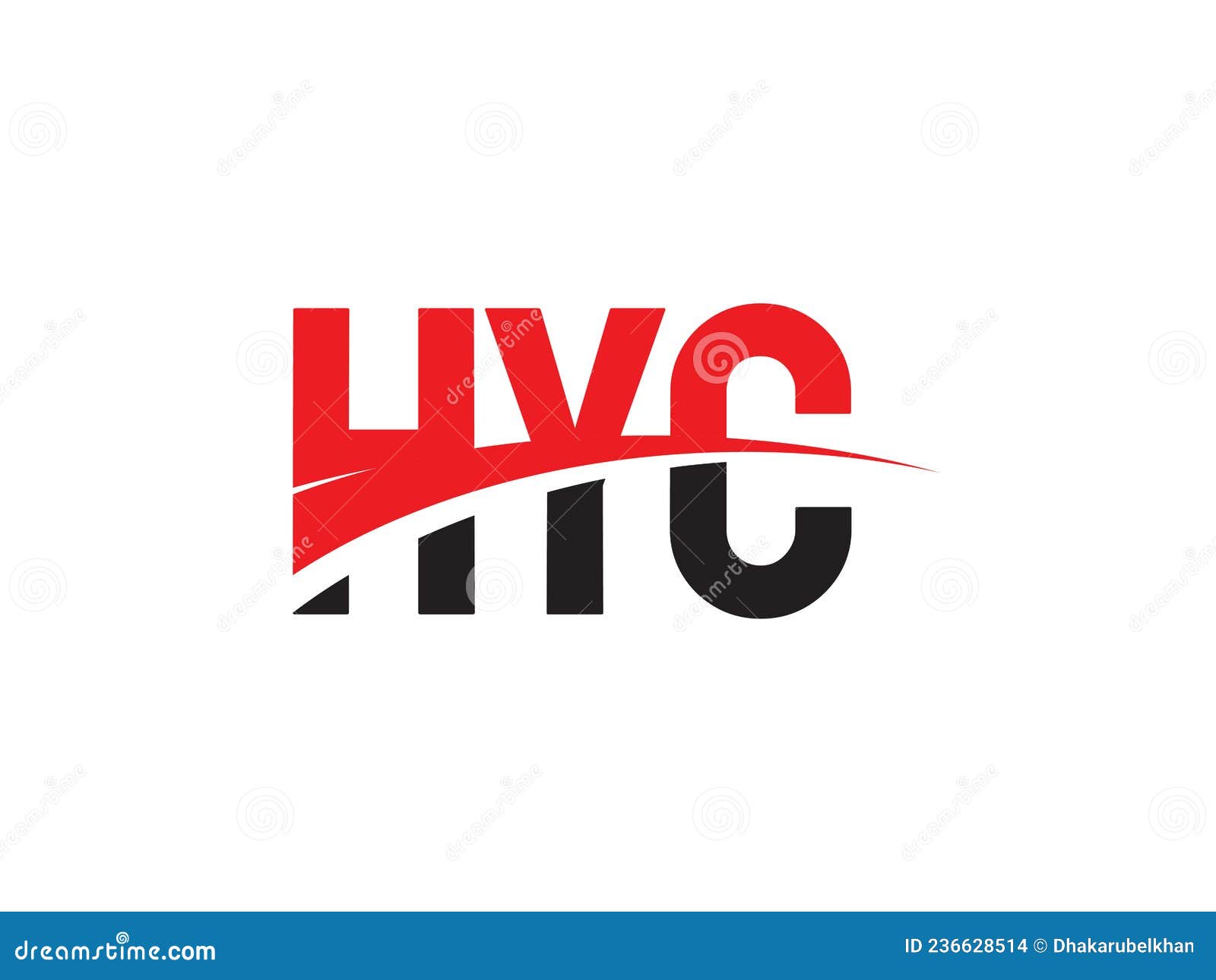 HYC Letter Initial Logo Design Vector Illustration Stock Vector ...