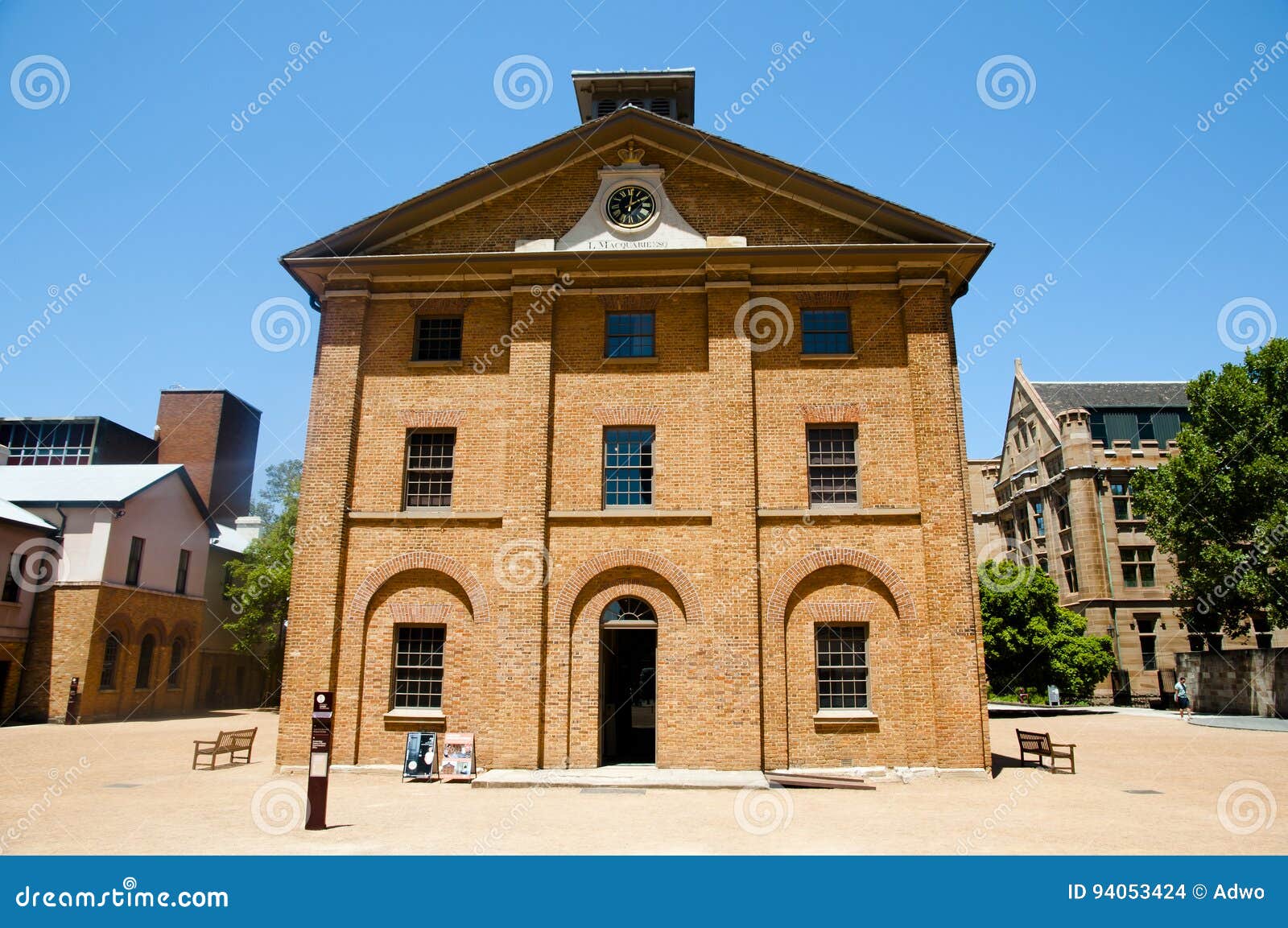 Hyde Park Barracks - Sydney - Australia Editorial Stock Image - Image ...