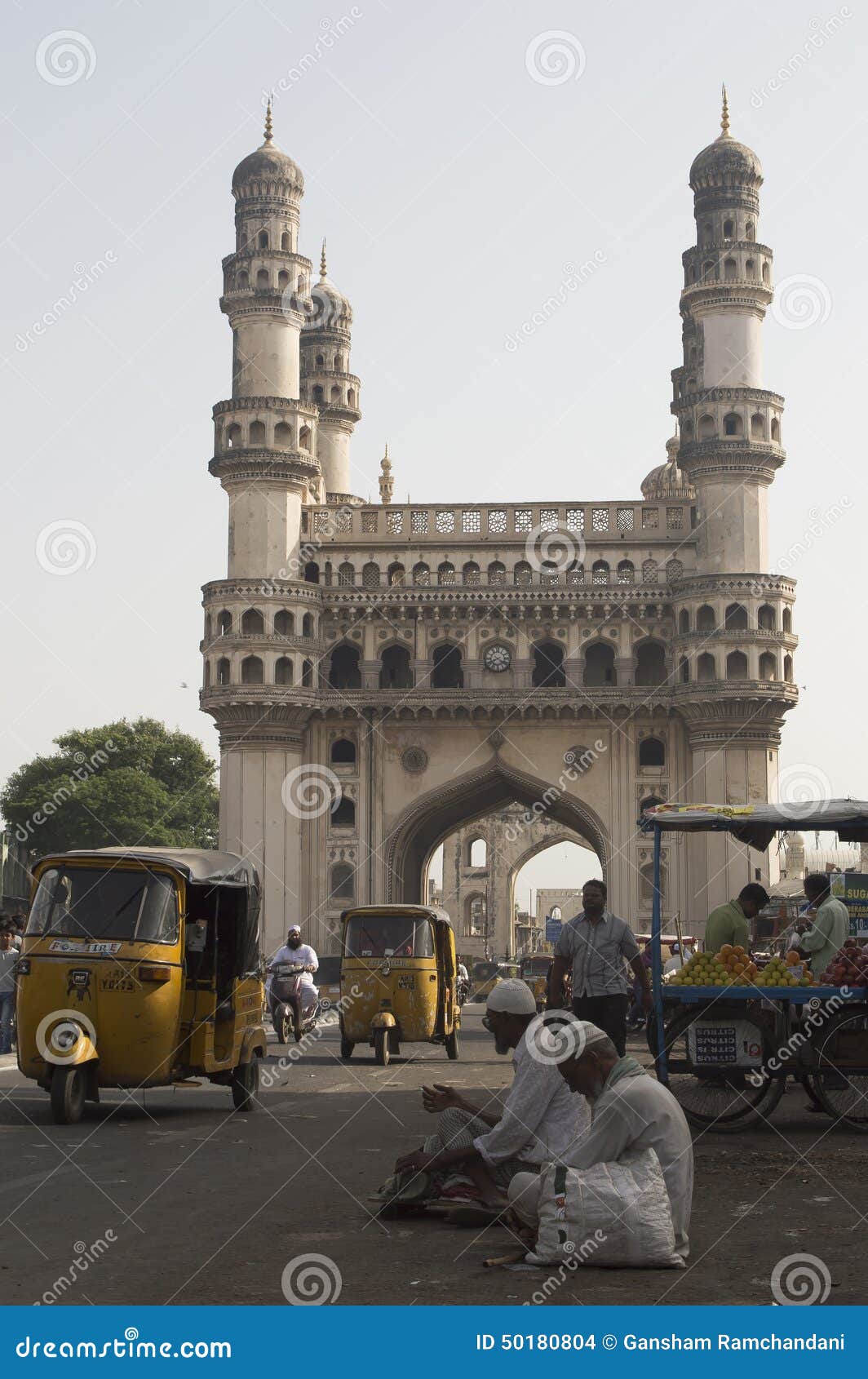 Hyderabad Monument Charminar Editorial Stock Image - Image of asia ...