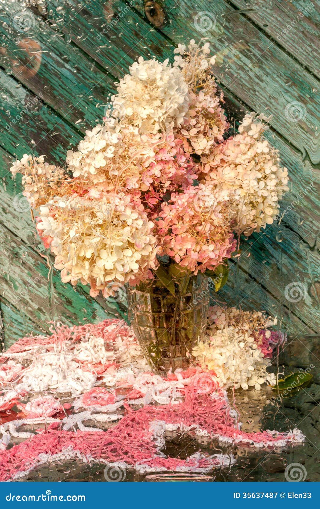 Hydrangea bouquet stock image. Image of concept, pastel - 35637487