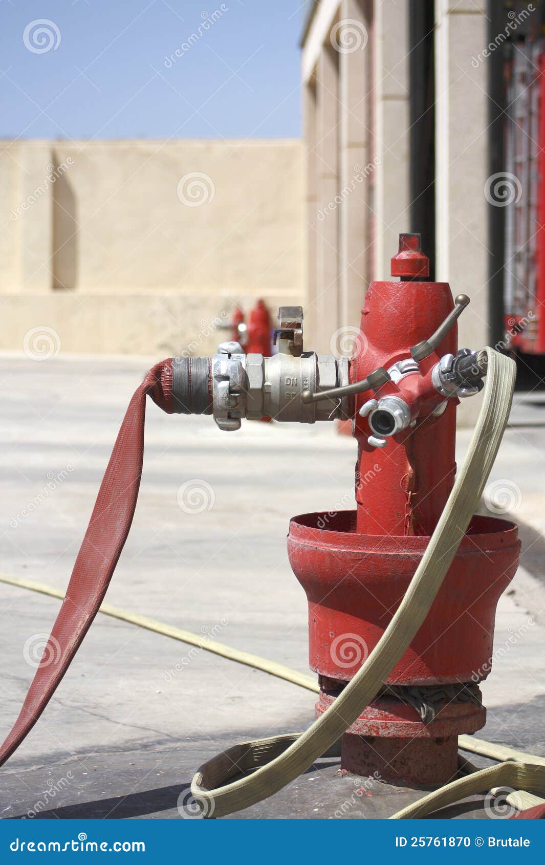 Hydrant stock photo. Image of color, objects, hoses, materials - 25761870