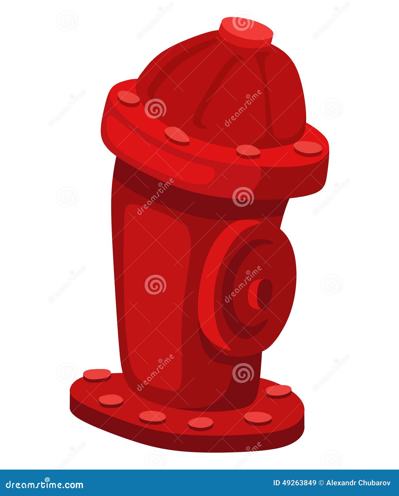 Hydrant vektor illustrationer. Illustration av gyckel - 49263849