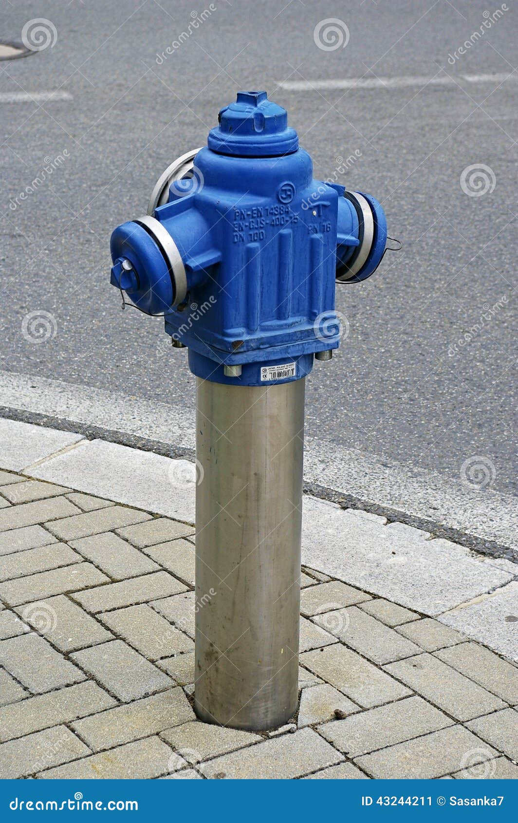 Hydrant stock image. Image of industrial, emergency, basic - 43244211