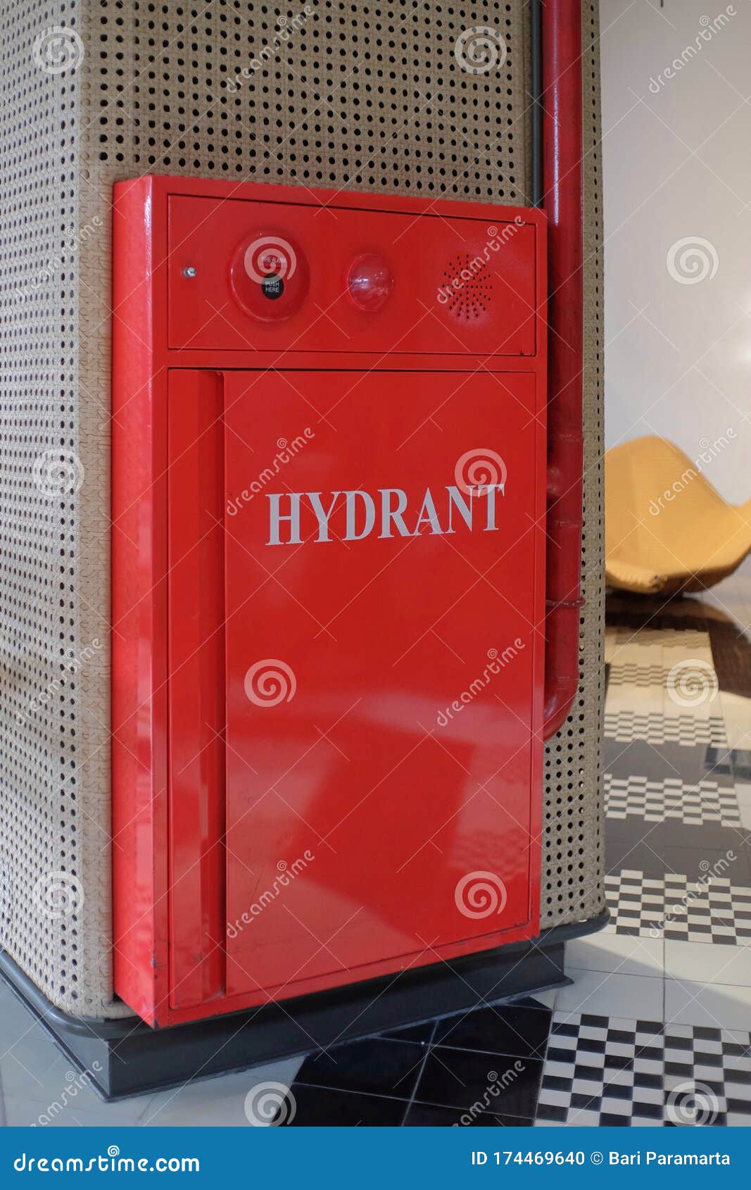 Hydrant Facility Inside a Building for Fire Emergencies Stock Photo ...