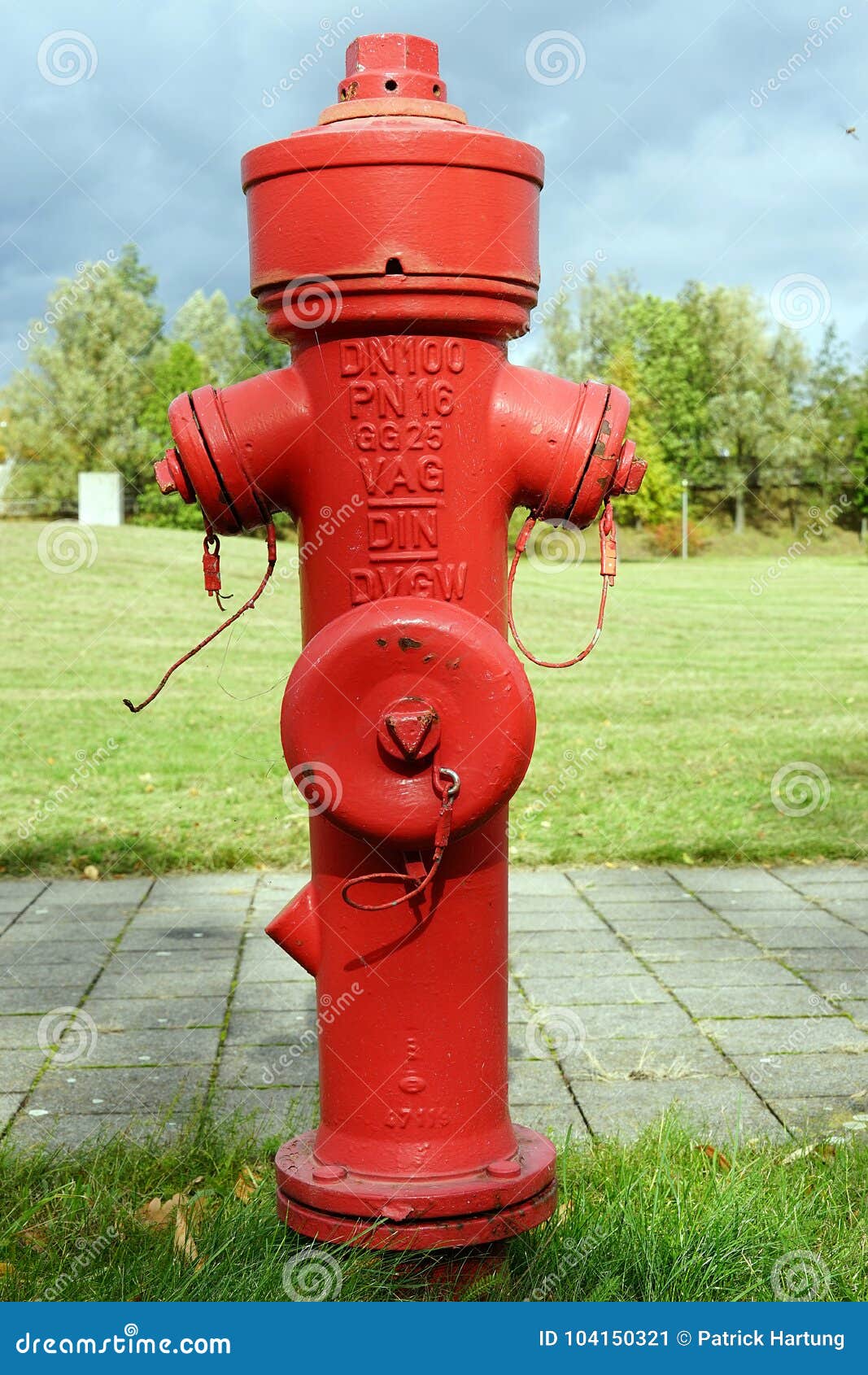 Hydrant Rot Red Germany Berflurhydrant Fireplug Fire Editorial Photo ...