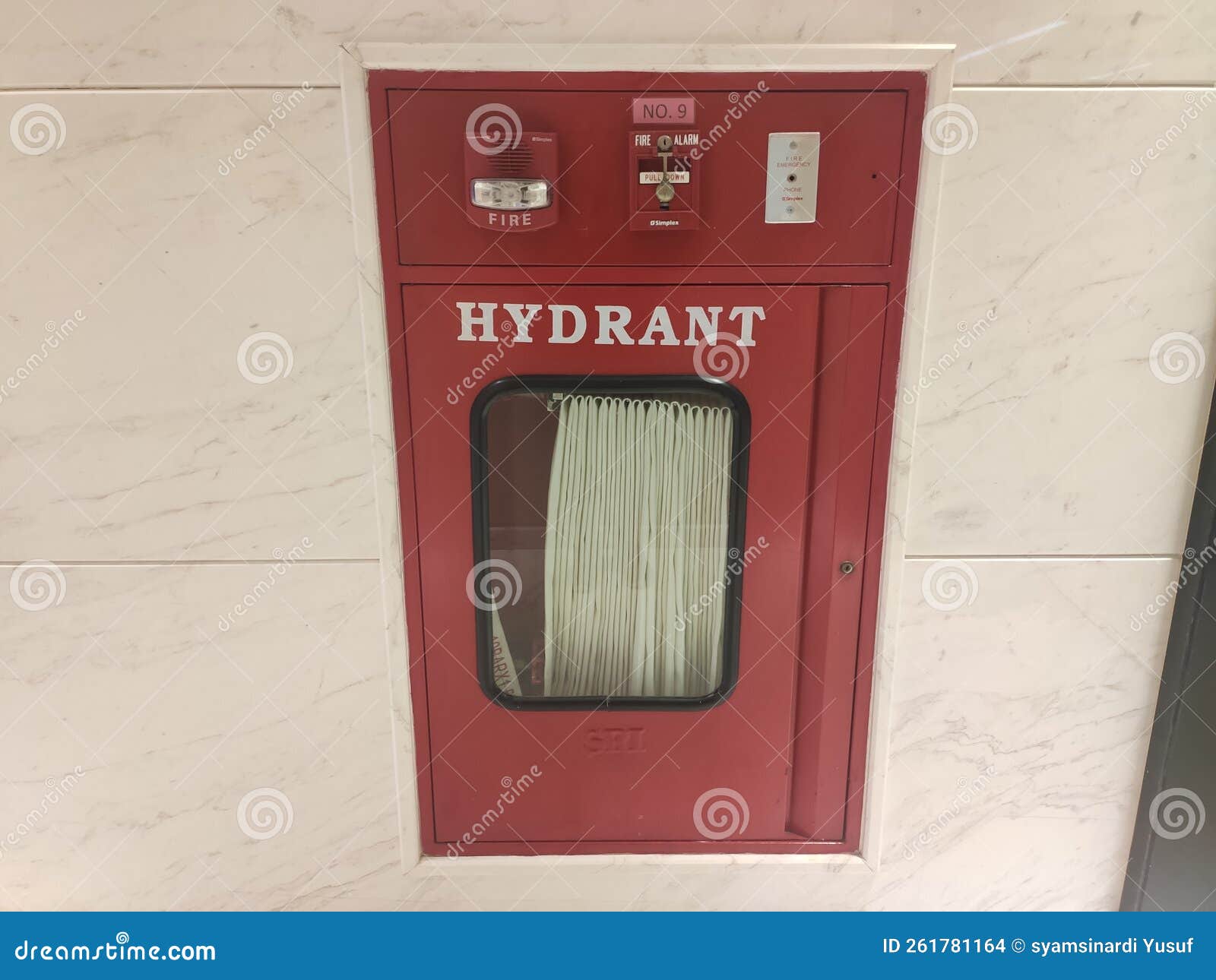 Hydrant wall fire stock photo. Image of gadget, furniture - 261781164