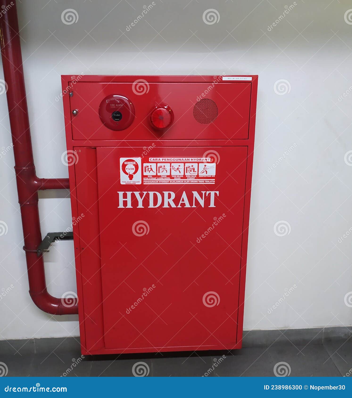 Hydrants and Building Alarms Editorial Image - Image of street ...