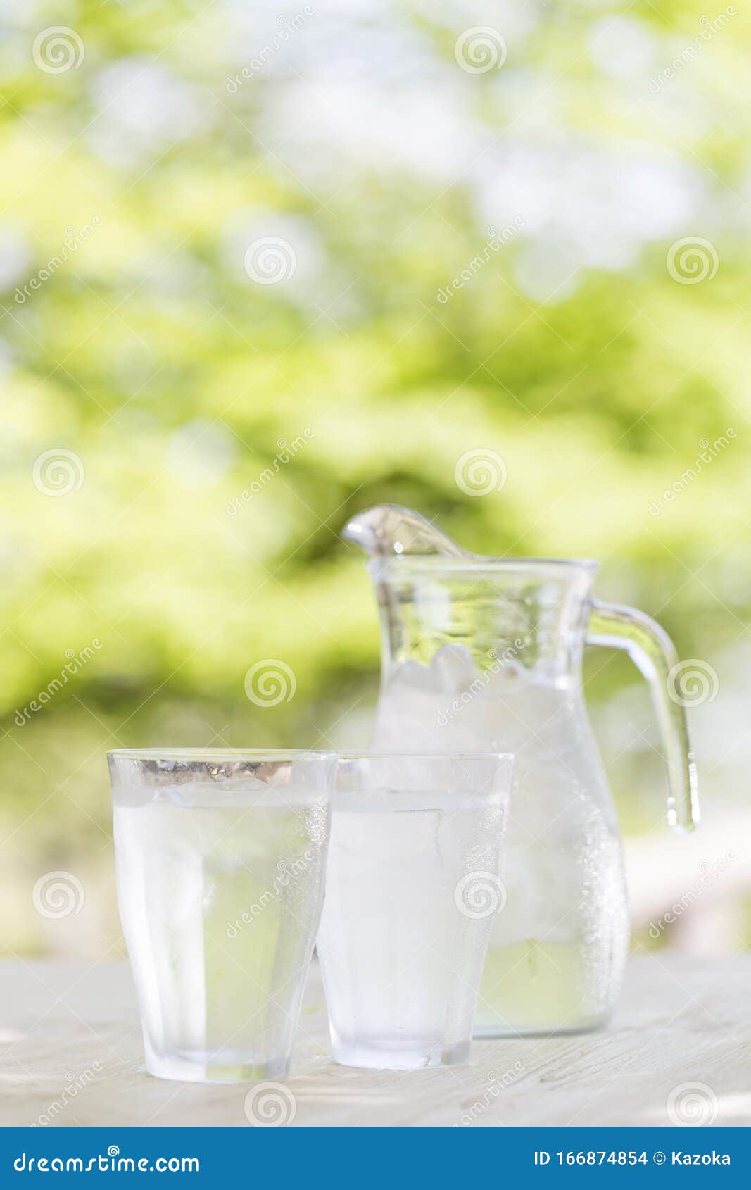 Hydration with Cold Water in a Cup Stock Photo - Image of exercise ...