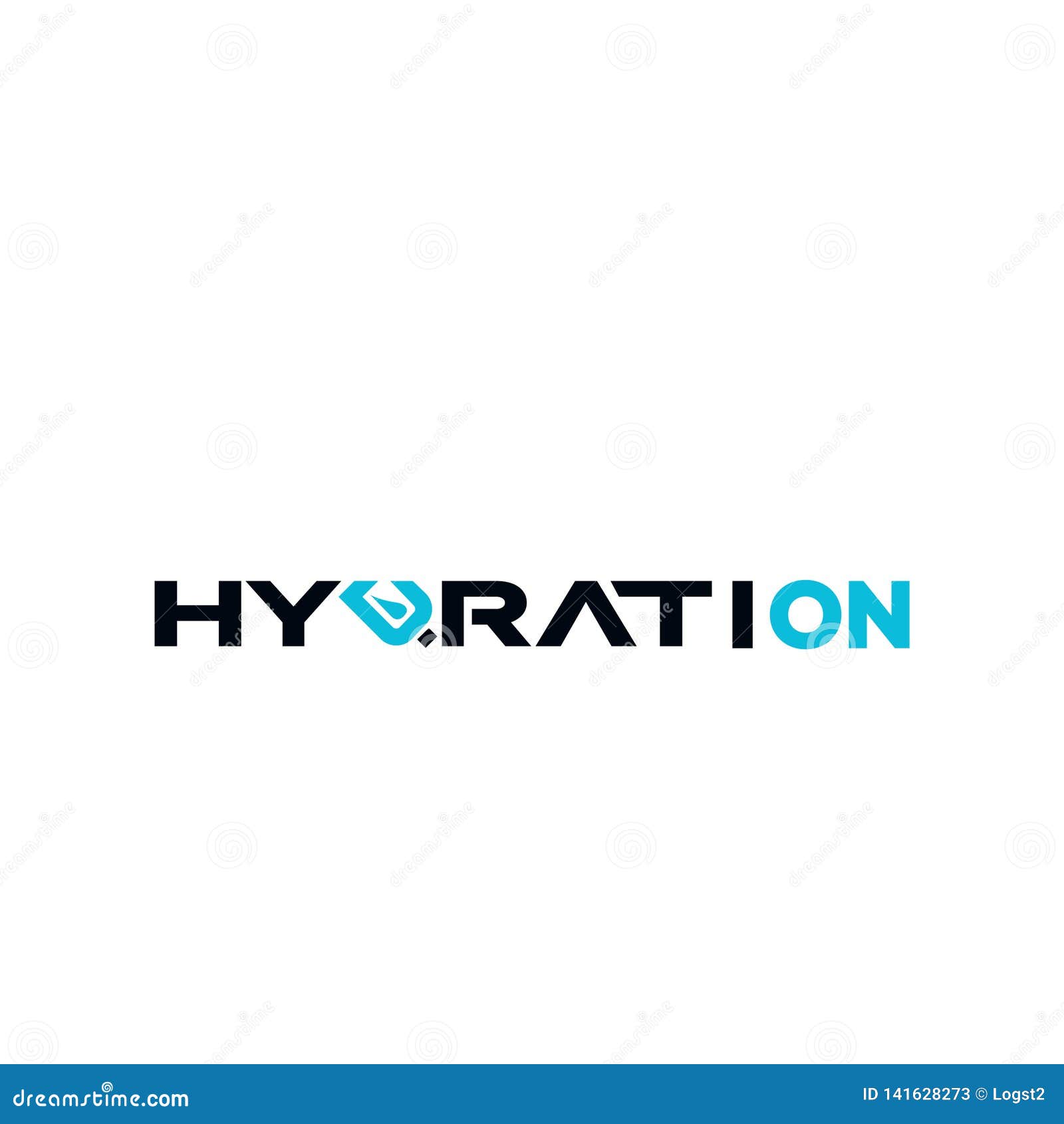 Hydration vector logo stock vector. Illustration of good - 141628273