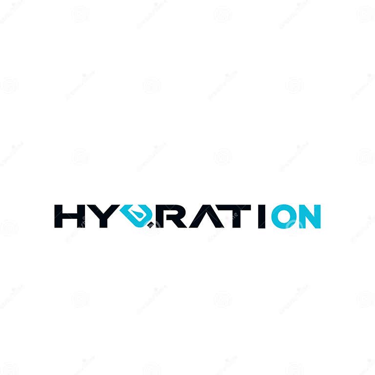 Hydration vector logo stock vector. Illustration of good - 141628273
