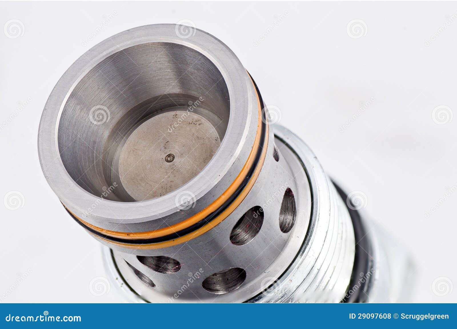 Hydraulic Cartridge Valve stock photo. Image of power - 29097608
