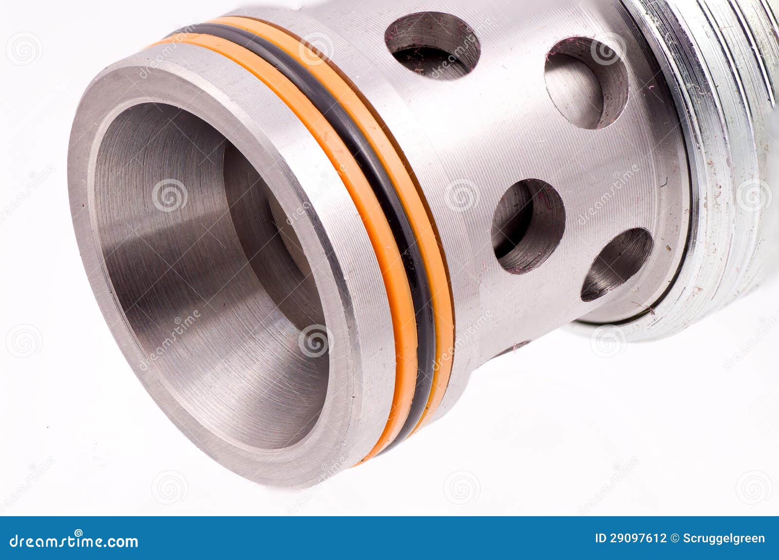 Hydraulic Cartridge Valve stock photo. Image of science - 29097612