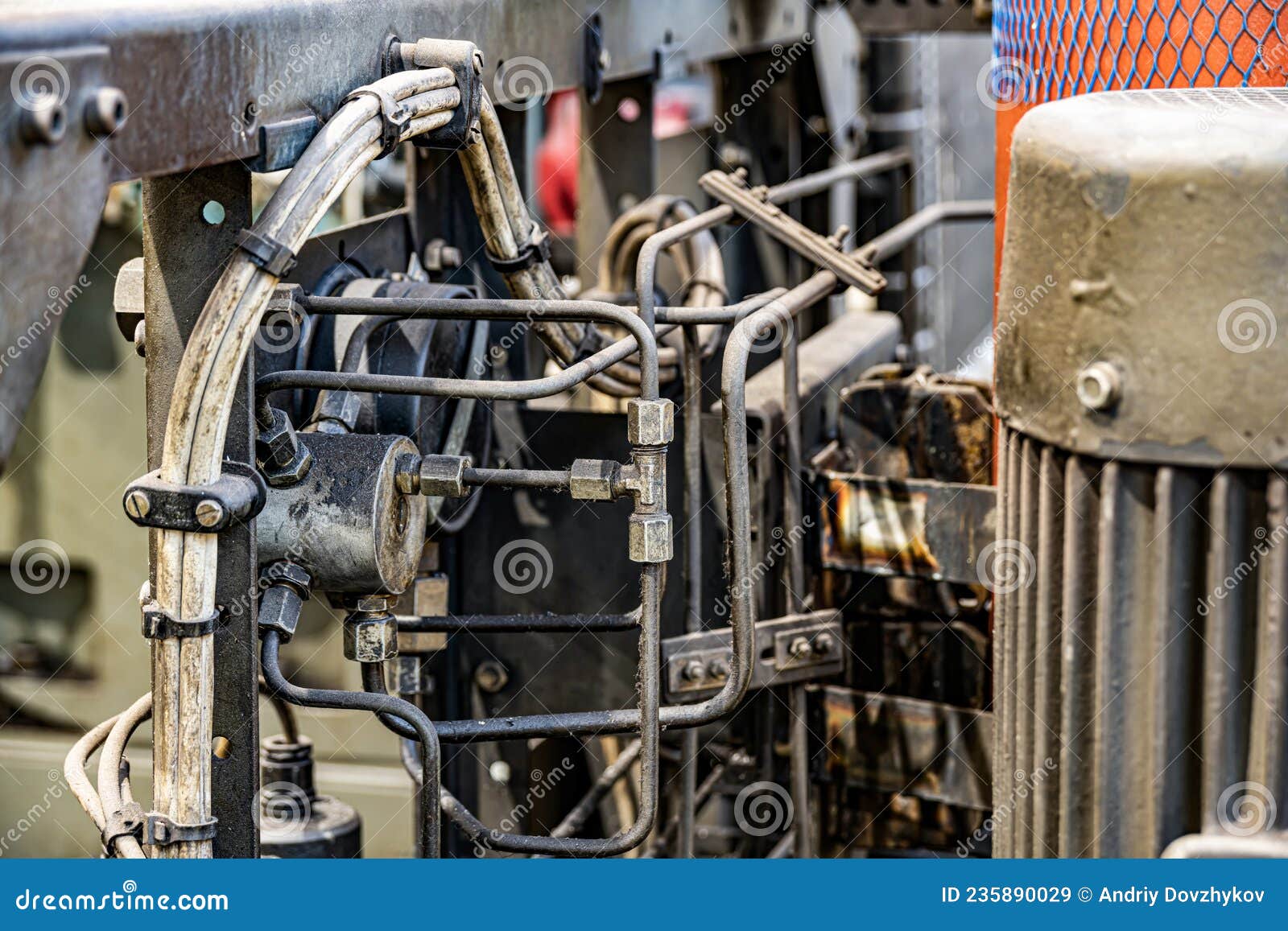 Hydraulic Control System of Cnc Machine Tool Stock Image - Image of ...