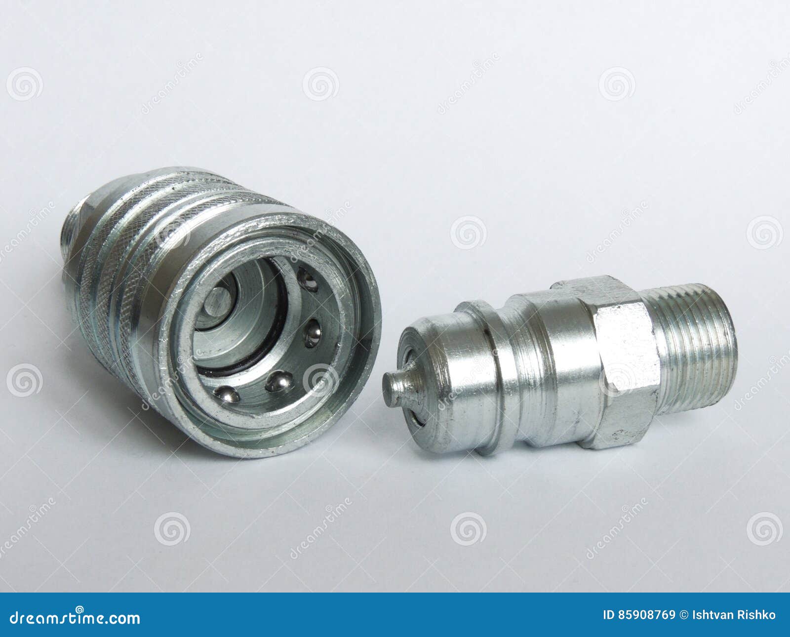 Hydraulic Coupling Unit With A Lock Stock Photography | CartoonDealer ...