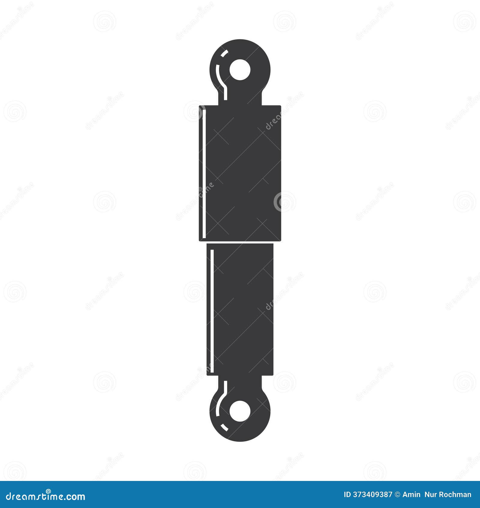 Hydraulic Damper Vector Design. Pneumatic Cylinder Logo Vector Royalty ...