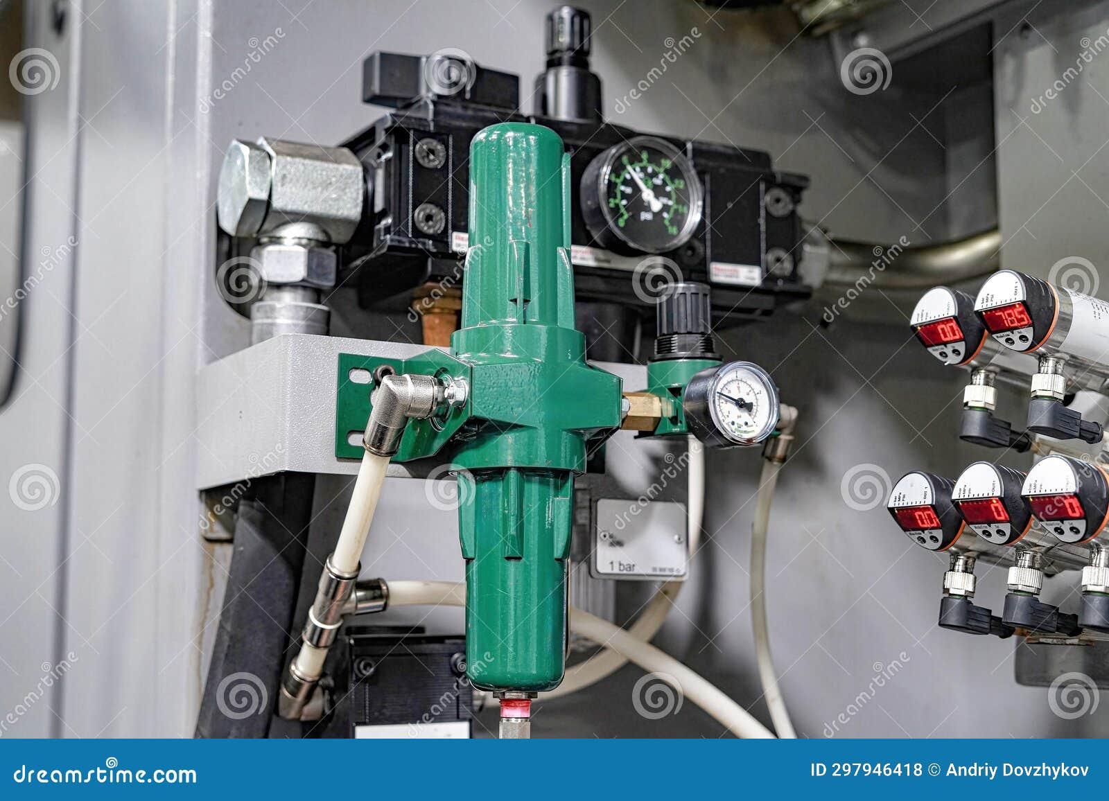 Hydraulic and Electronic Control System of CNC Metal Processing Center ...