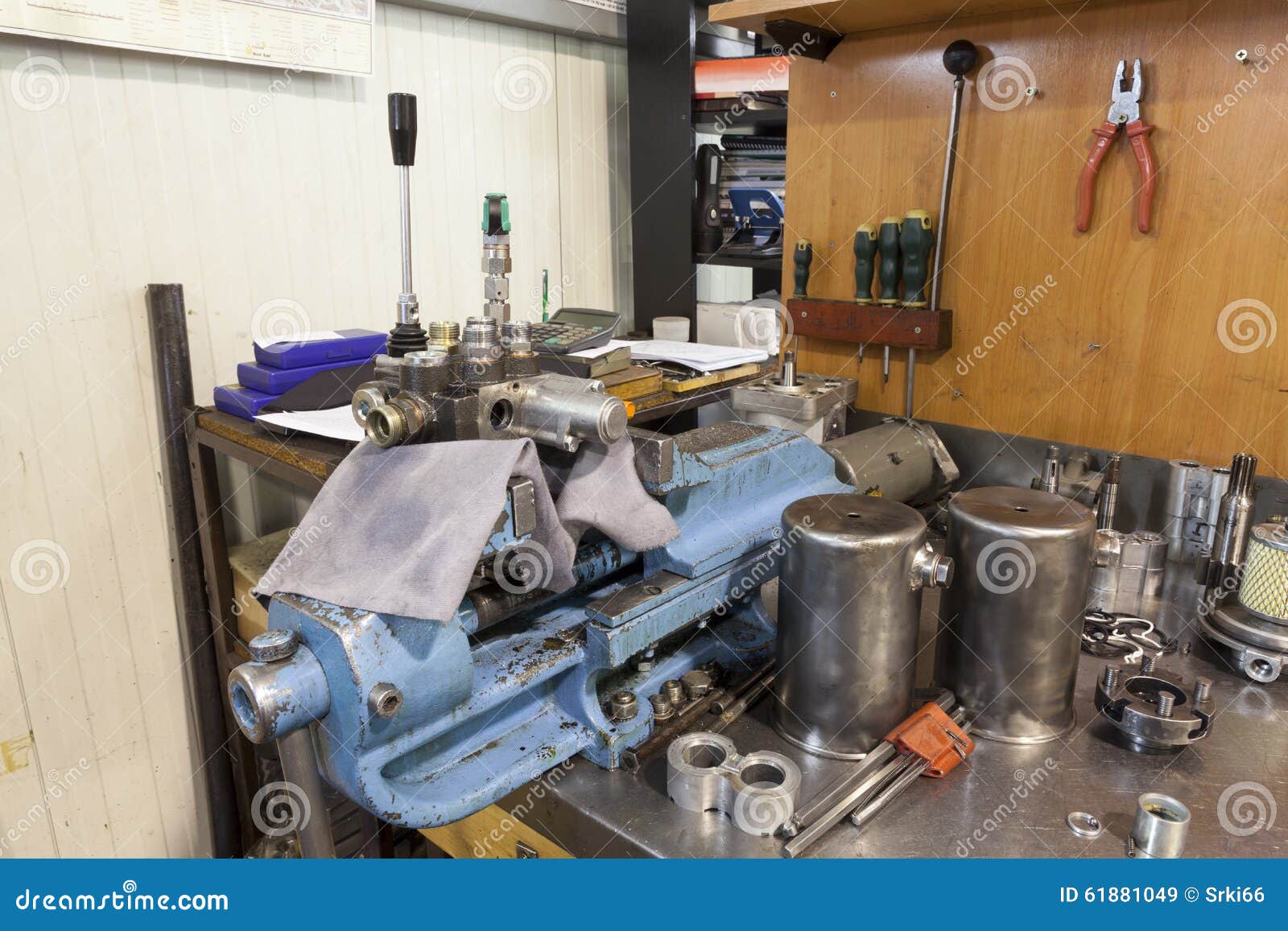 Hydraulic Engine Parts Stock Image | CartoonDealer.com #61881049